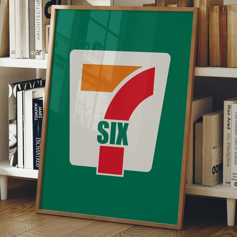 A Mid Wall Art Poster With Rizz To Slay That Ate. A Funny 67 Logo Print ...