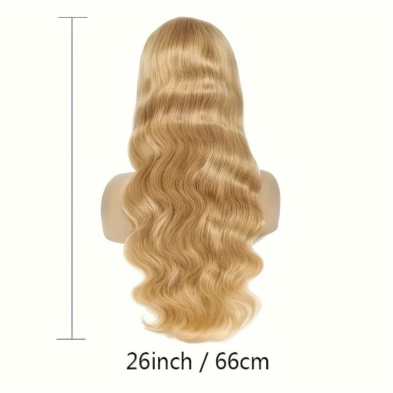 Mid-Year Daily & Party Honey Blonde Lace Front Wig Human Hair 27 ...