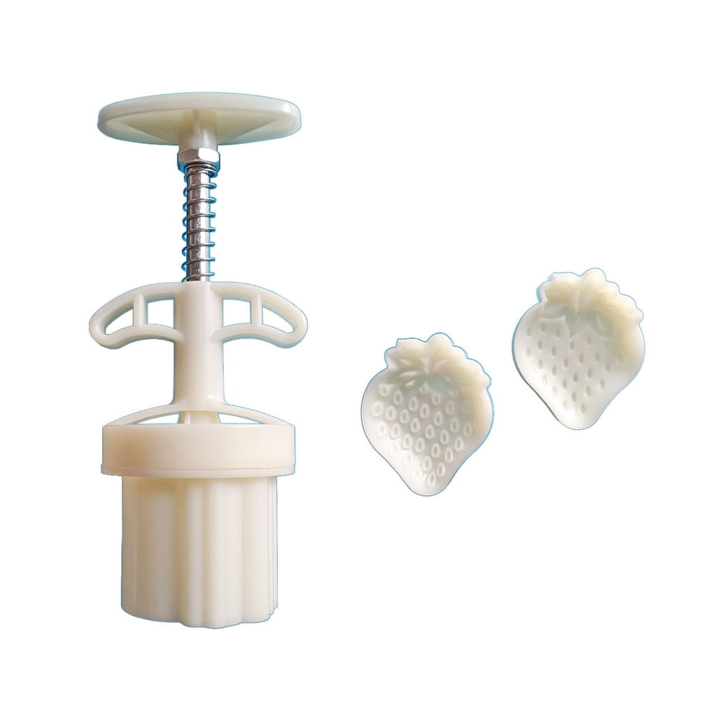 Mid-autumn Festival Strawberry- Cutter Moon Cake Mould Set Used for ...