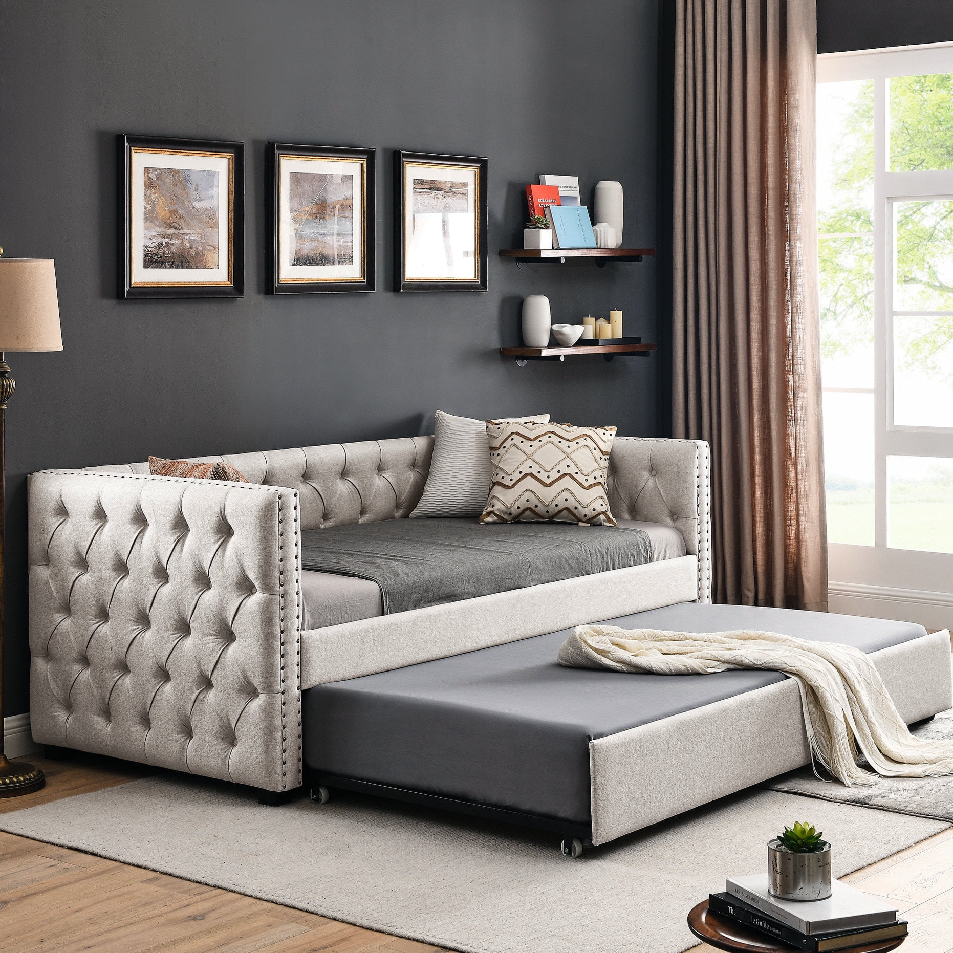 Mid - century Inspired Daybed+Cozy Seating"-"Daily Rest/Weekend Naps ...