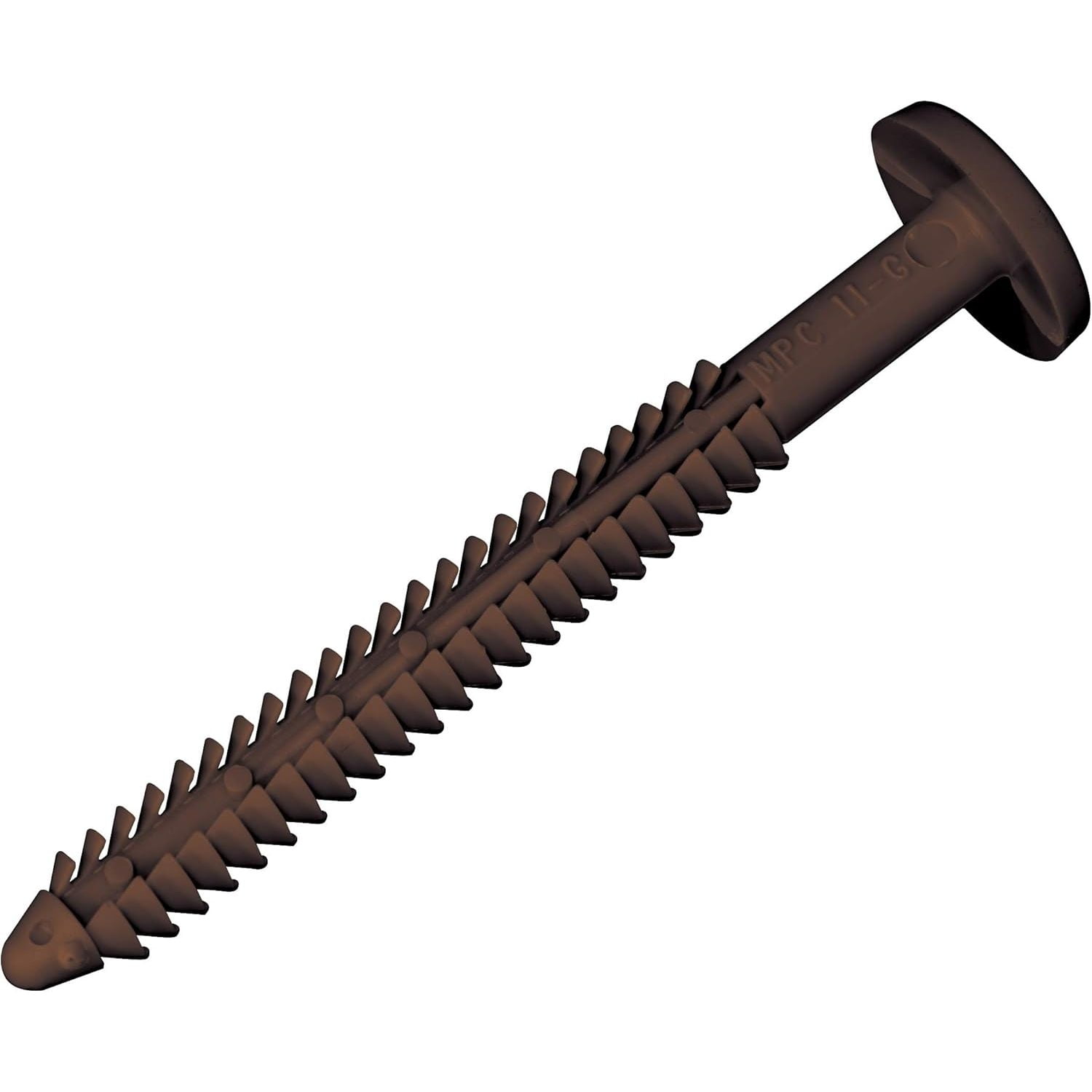 MidAmerica Federal Brown 3" Shutter Lok Peg Fasteners 60 Pack Spikes ...