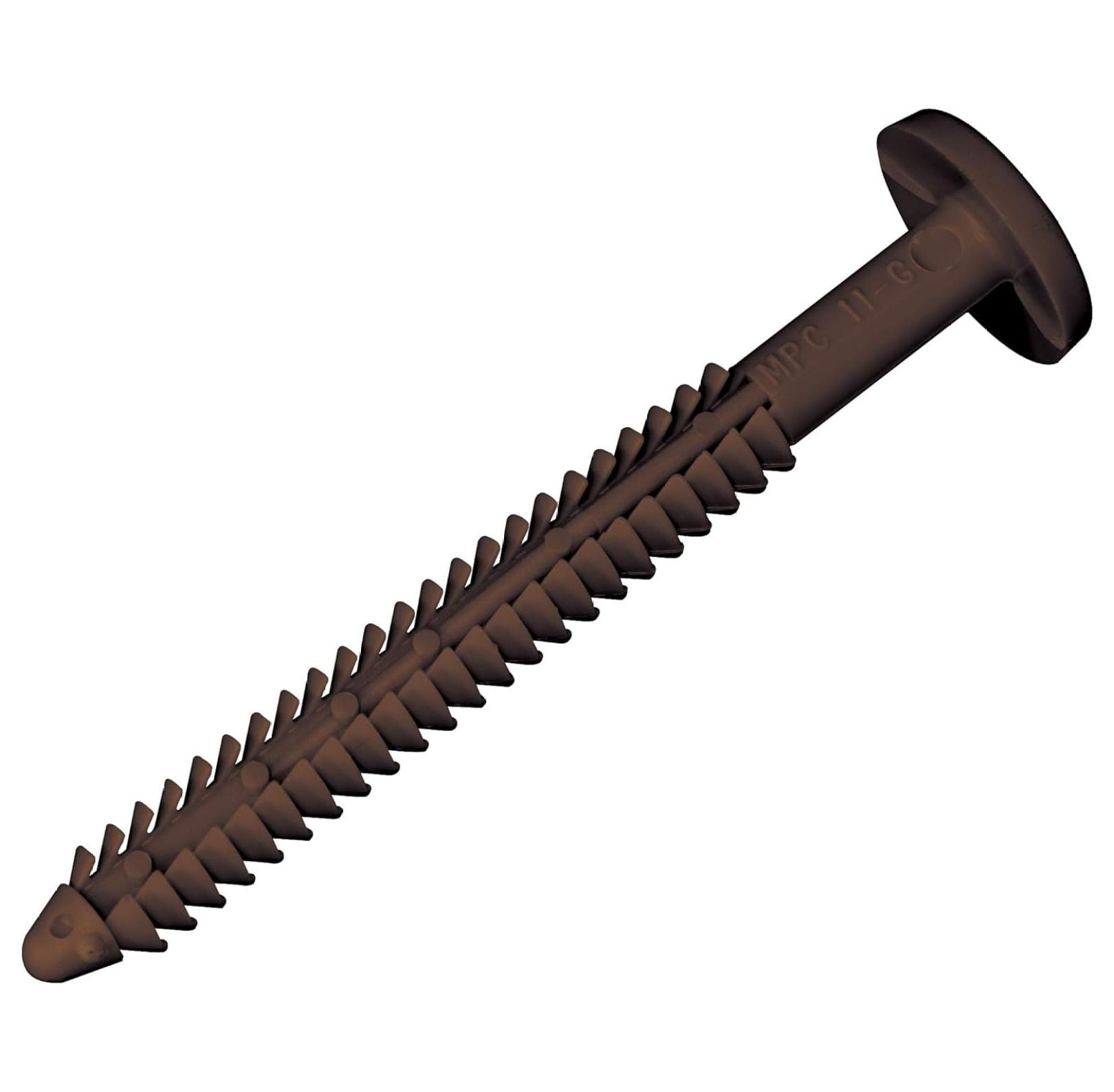 MidAmerica Federal Brown 3" Shutter Lok Peg Fasteners 60 Pack Spikes ...