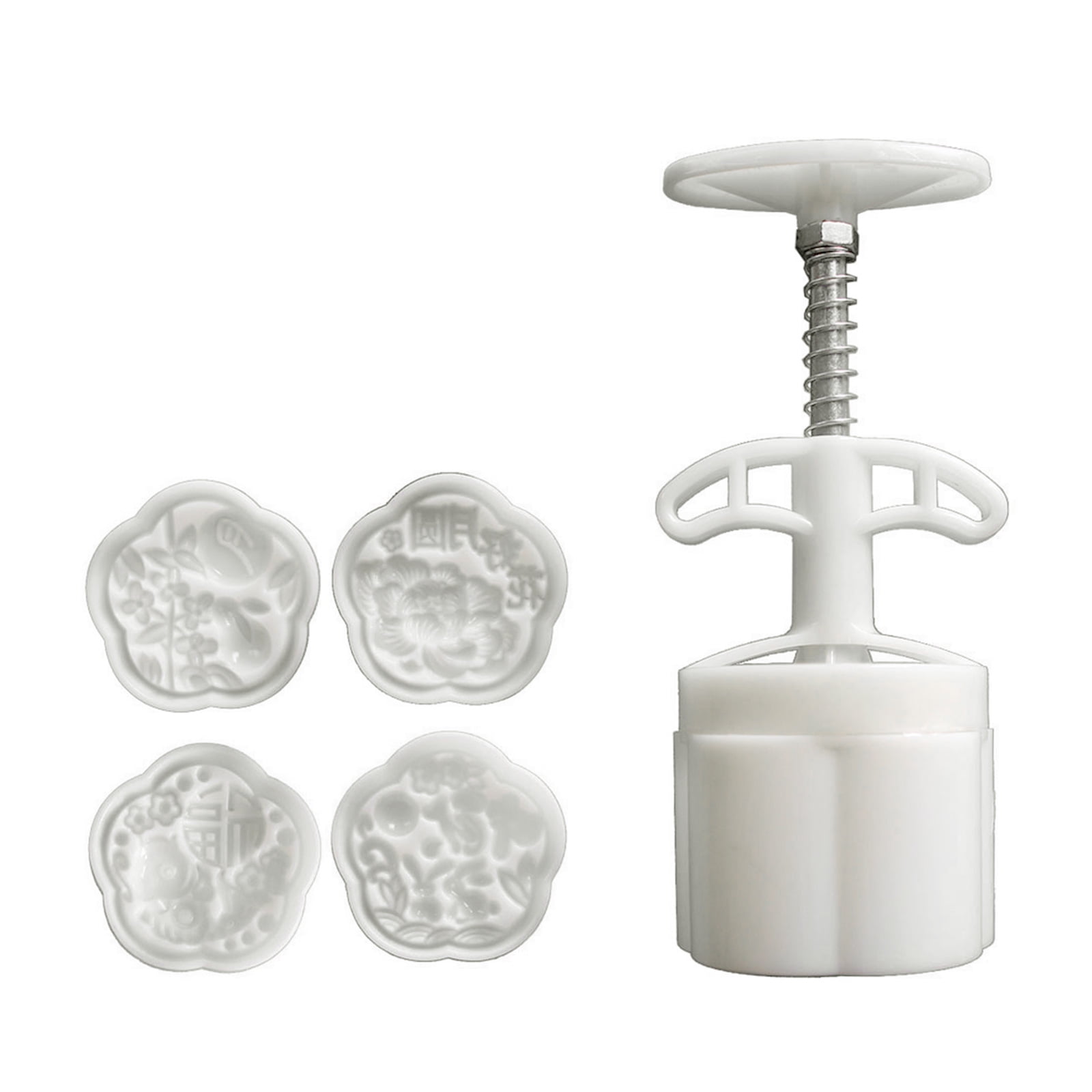 MidAutumn Festival Dessert Maker Baking Tool Flower Pattern Dessert ...