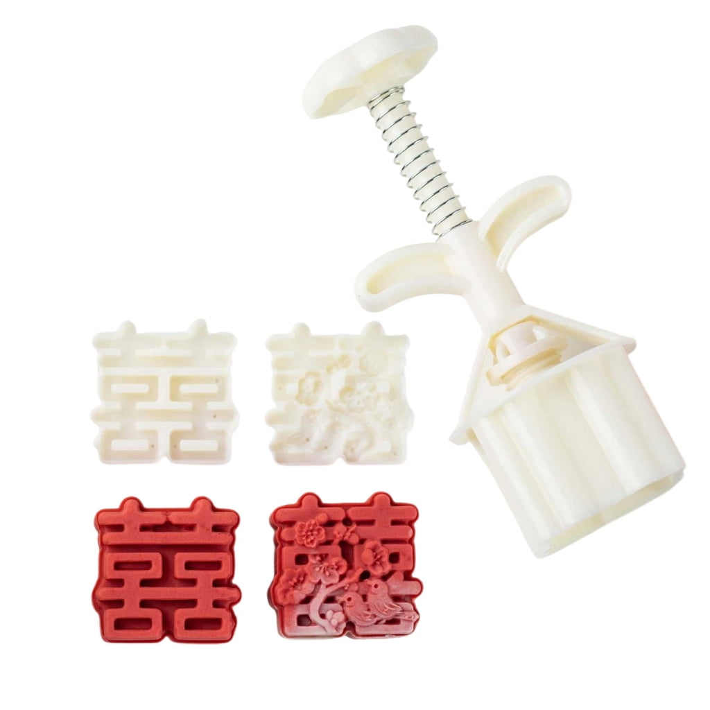 MidAutumn Festival Dessert Maker Magpies Pattern Dessert Molds Cookie ...