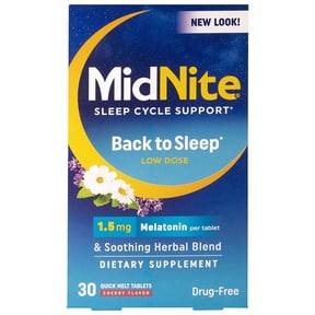 Nature's Bounty Sleep3 Melatonin Sleep Aid with Tri-Layered 10 Mg ...