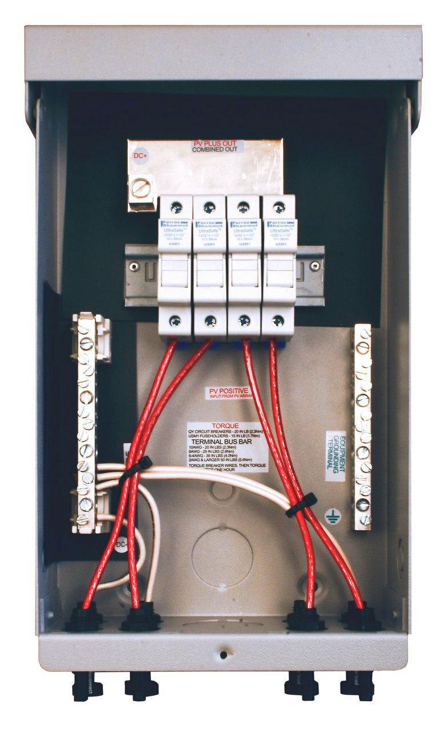 MidNite Solar MNPV4-MC4 Combiner Combiner Box - Walmart.com