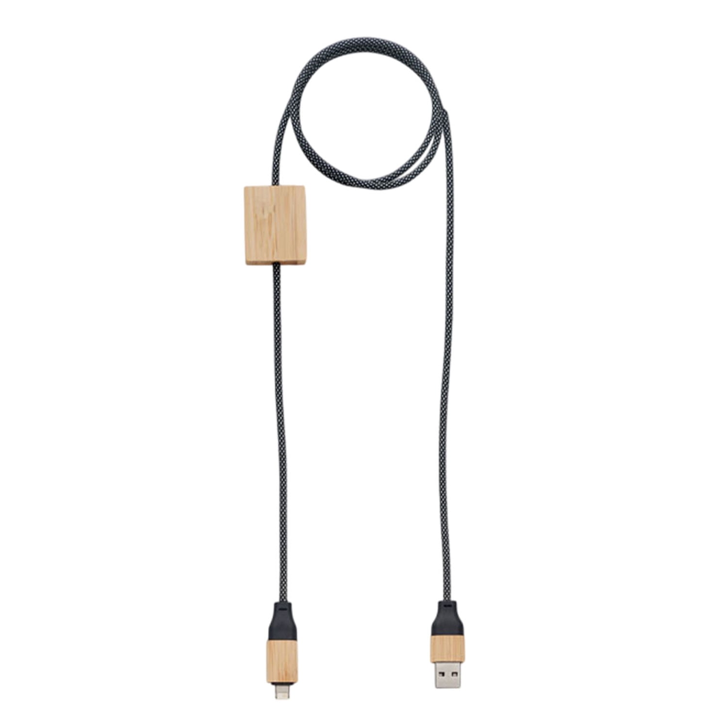MidOcean Caboo Bamboo Charging Cable - Walmart.com