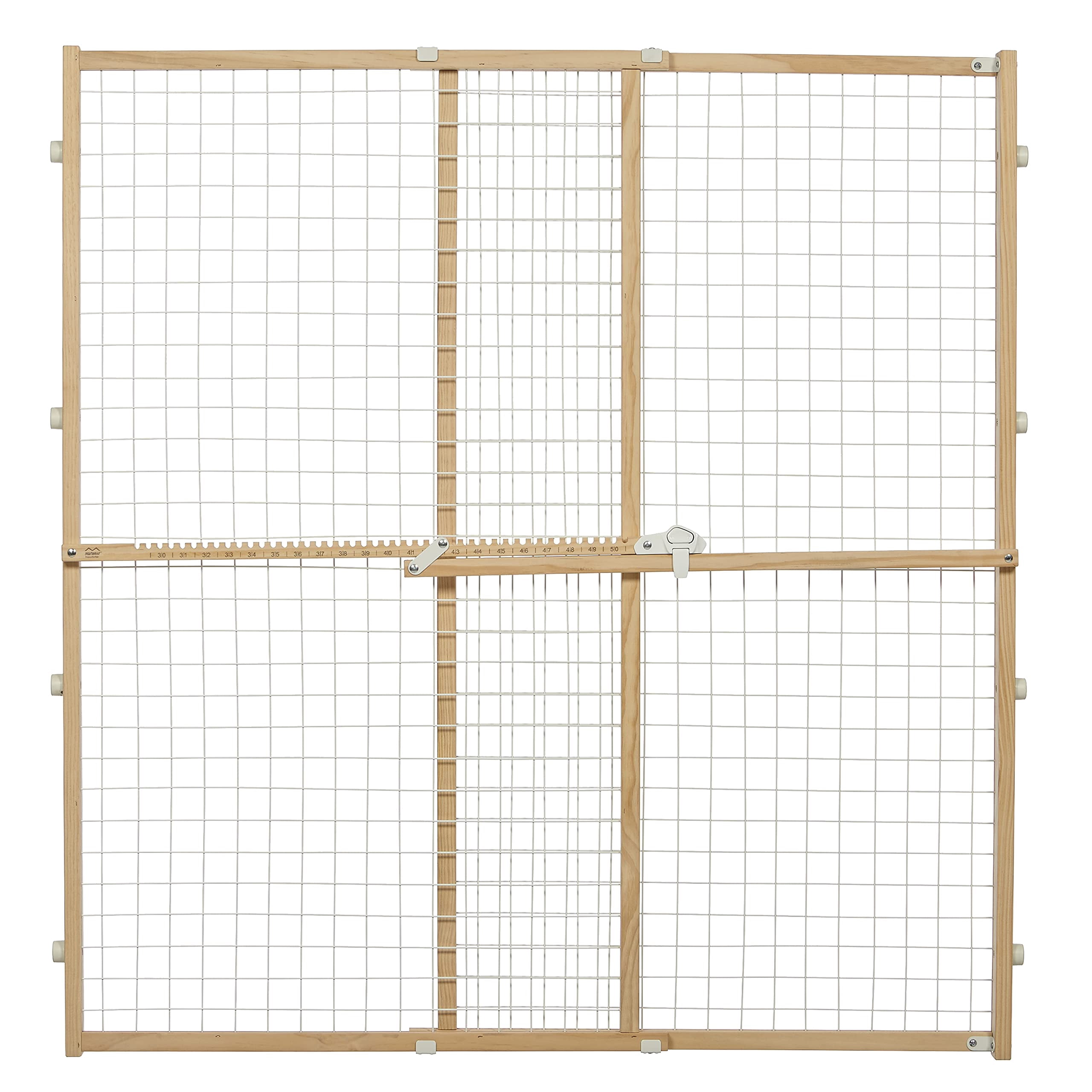 MidWest Homes for Pets Wire Mesh ATT1Pet Safety Gate, Pressure Mounted ...