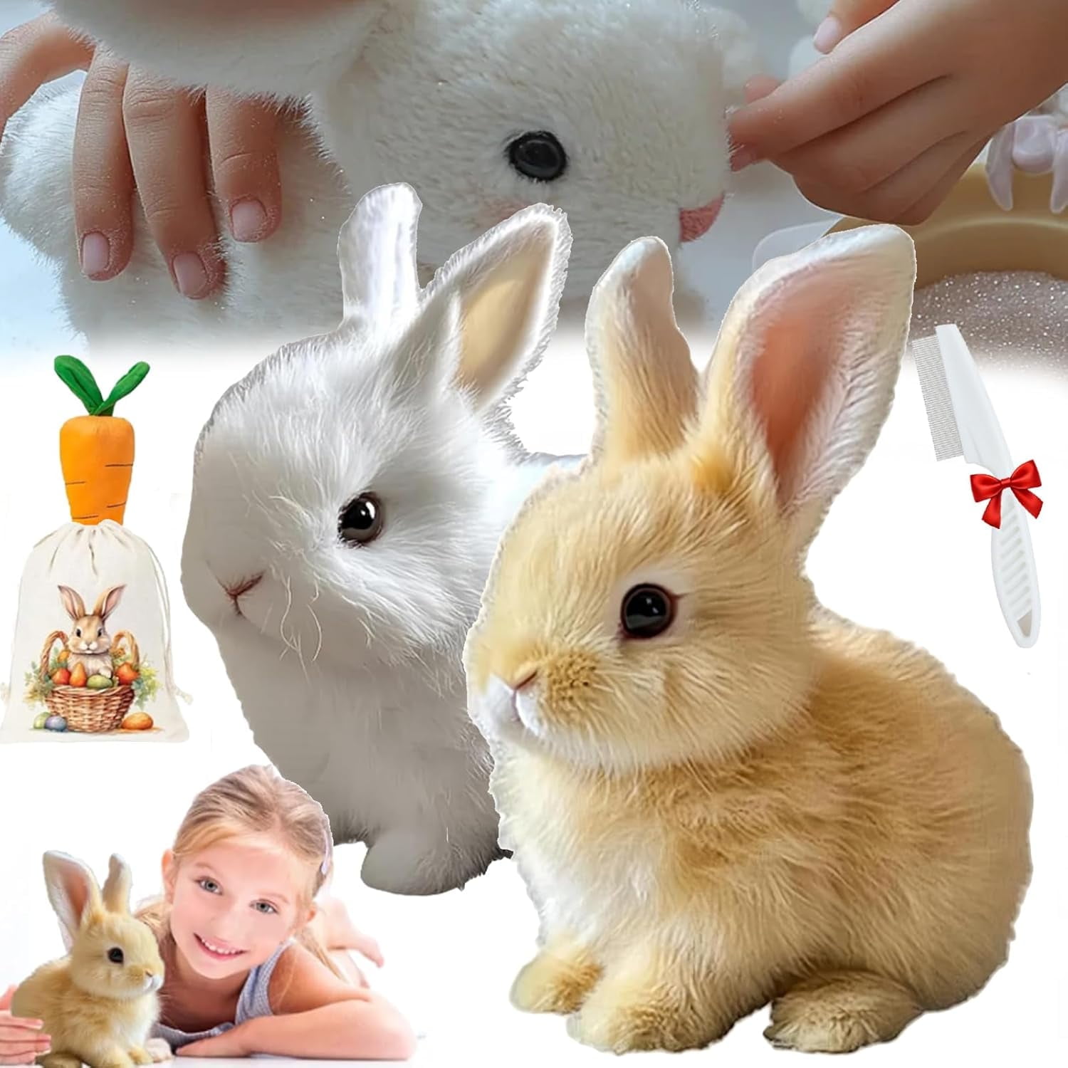 Midasn Realistic Bunny, Bunnypal - Petsboro Bunnypal, Zynco Bunby ...