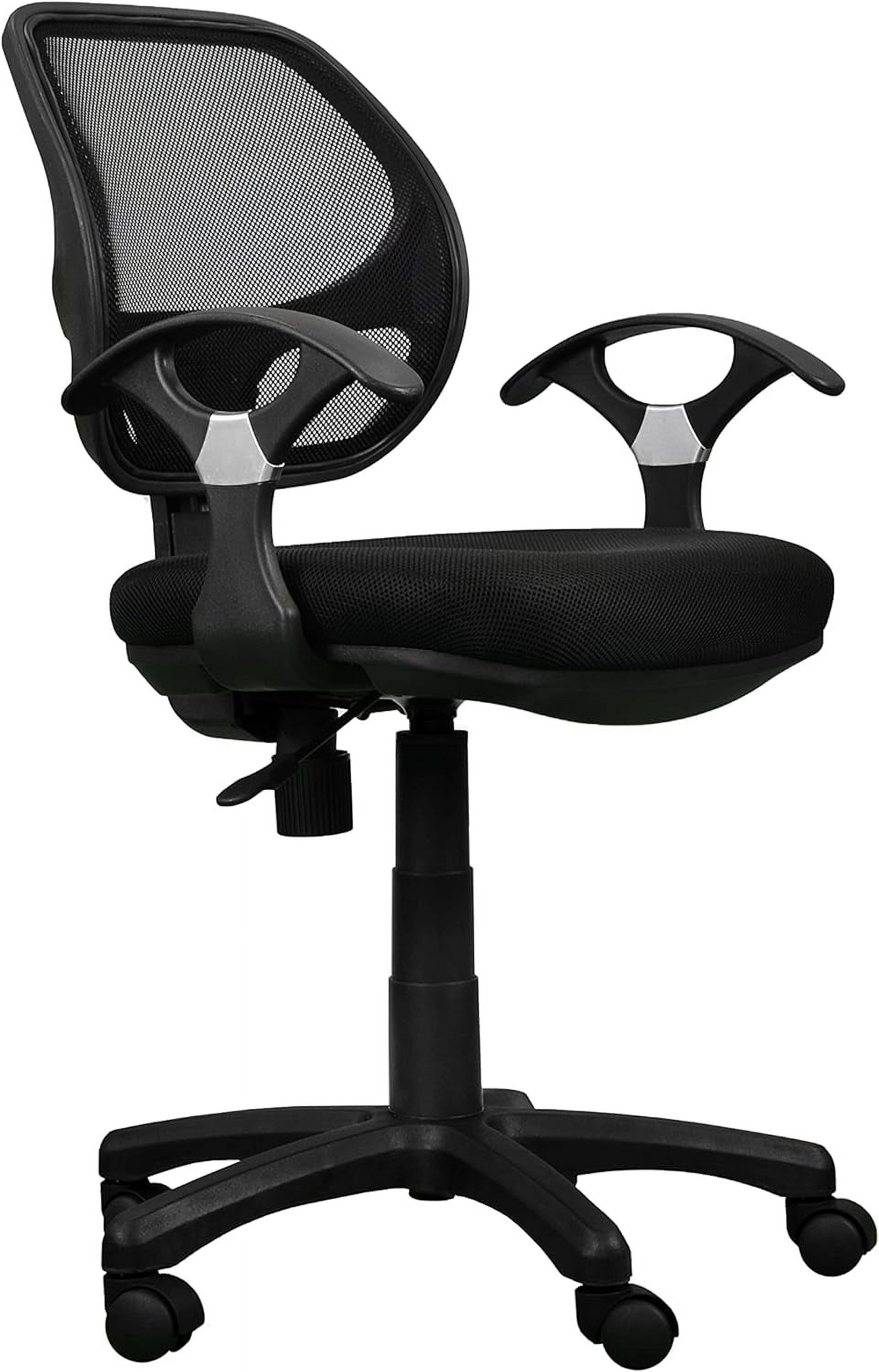 Midback Mesh Task Office Chair. Black - Walmart.com