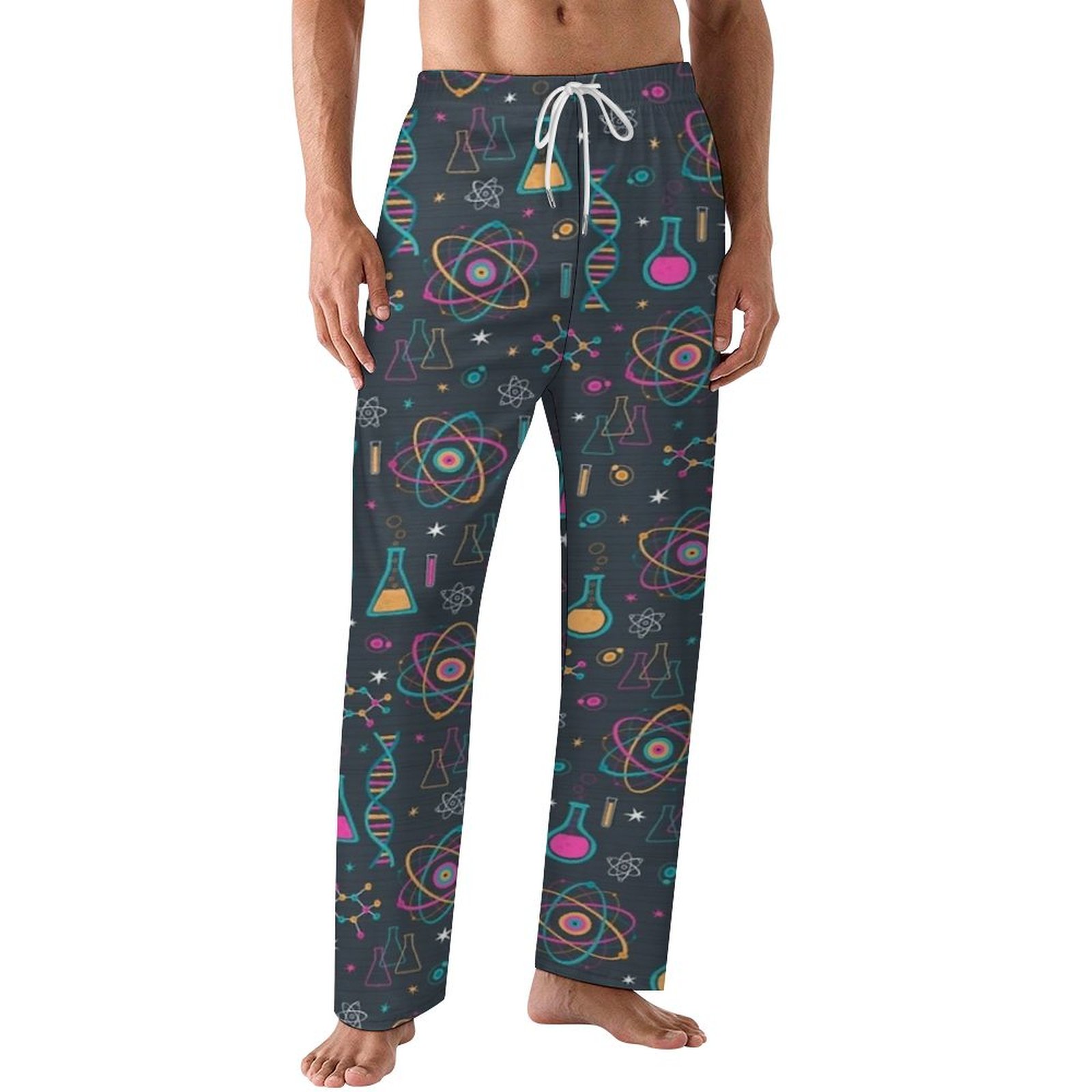 Midcentury Modern Science Mens Pajamas Pajama Pants Mens Sleepwear ...