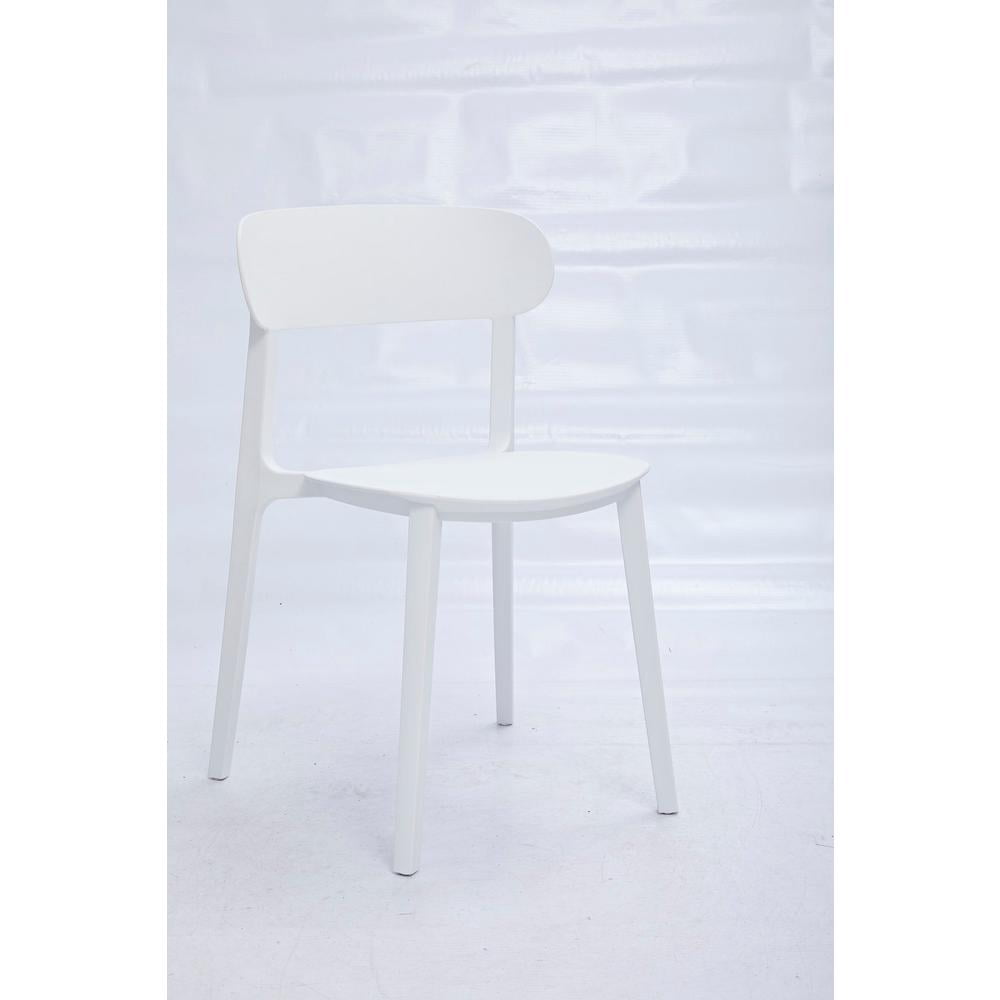 Midcentury Polypropylene Side Chair Set of 4 - Walmart.com