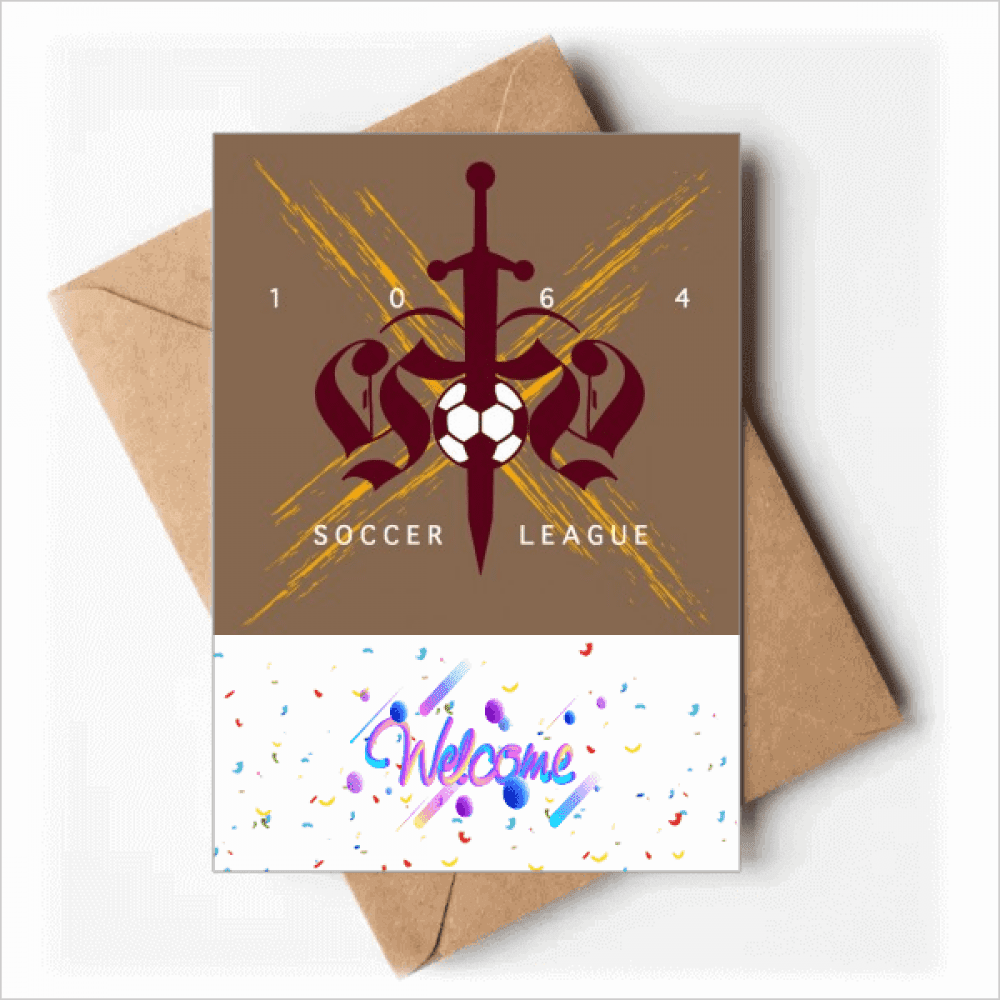 Middle Ages Soccer League Totem Welcome Back Greeting Cards Envelopes ...