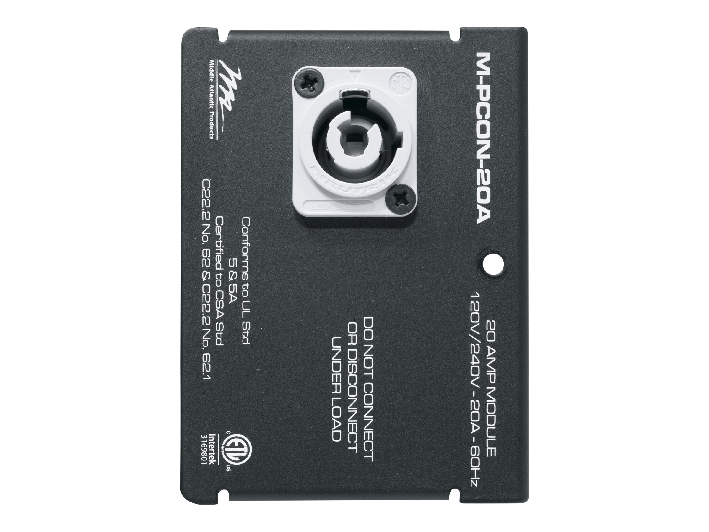 Middle Atlantic MPR Series - Power distribution unit (plug-in module ...