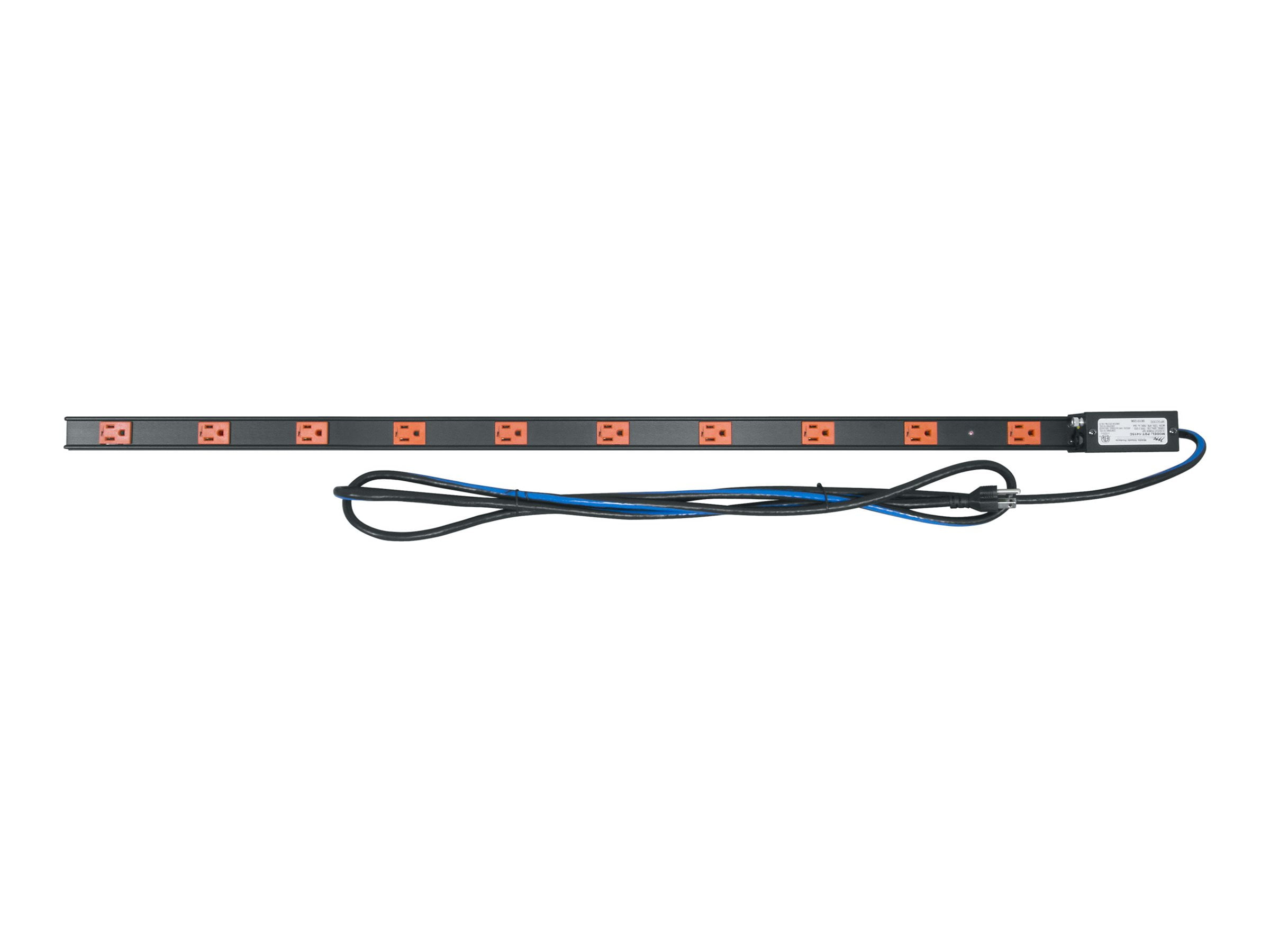 Middle Atlantic PDT Series Thin Power Strip PDT-1015C-NS - Power ...