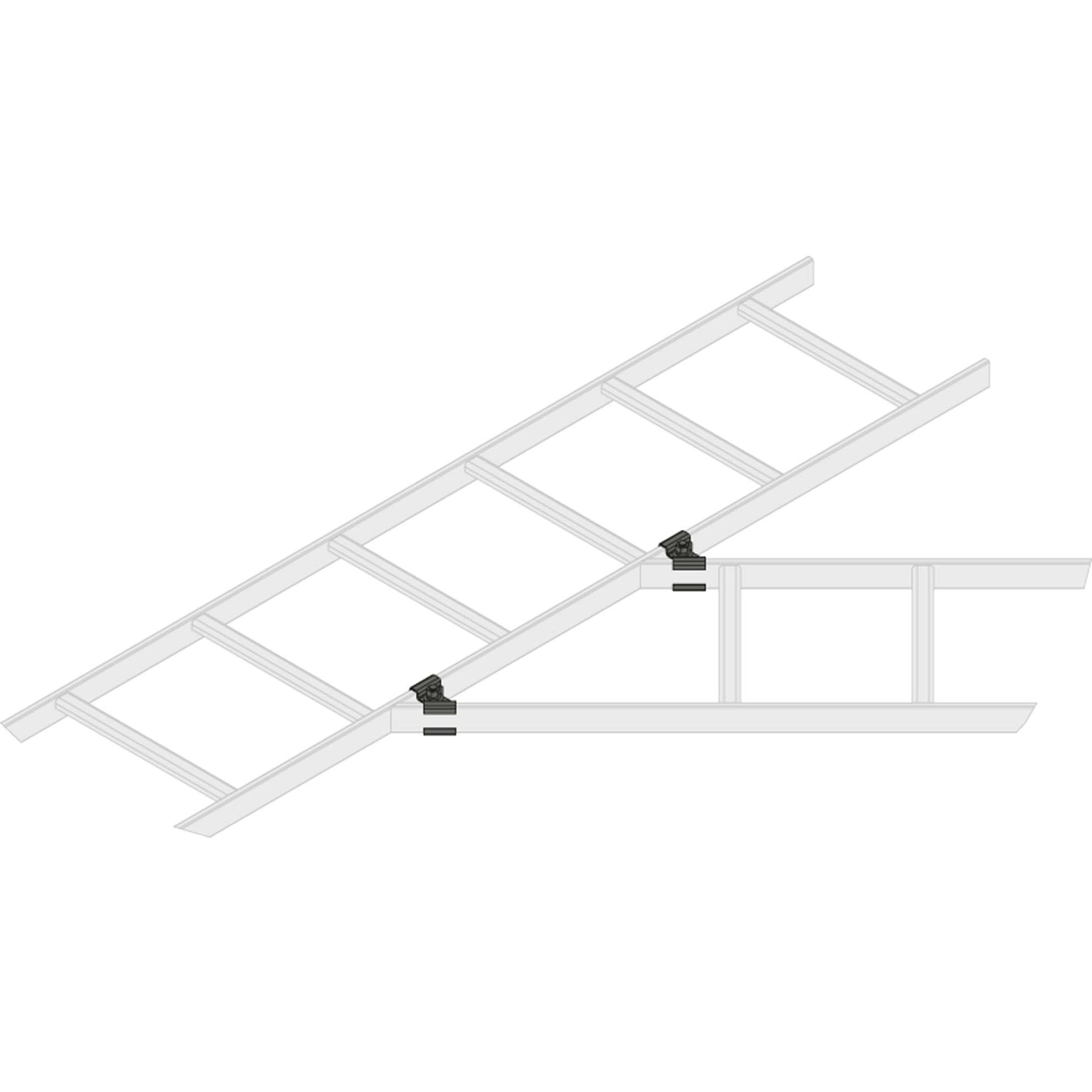 CLH-ADJH Adjustable Horizontal Splice Hardware - Walmart.com