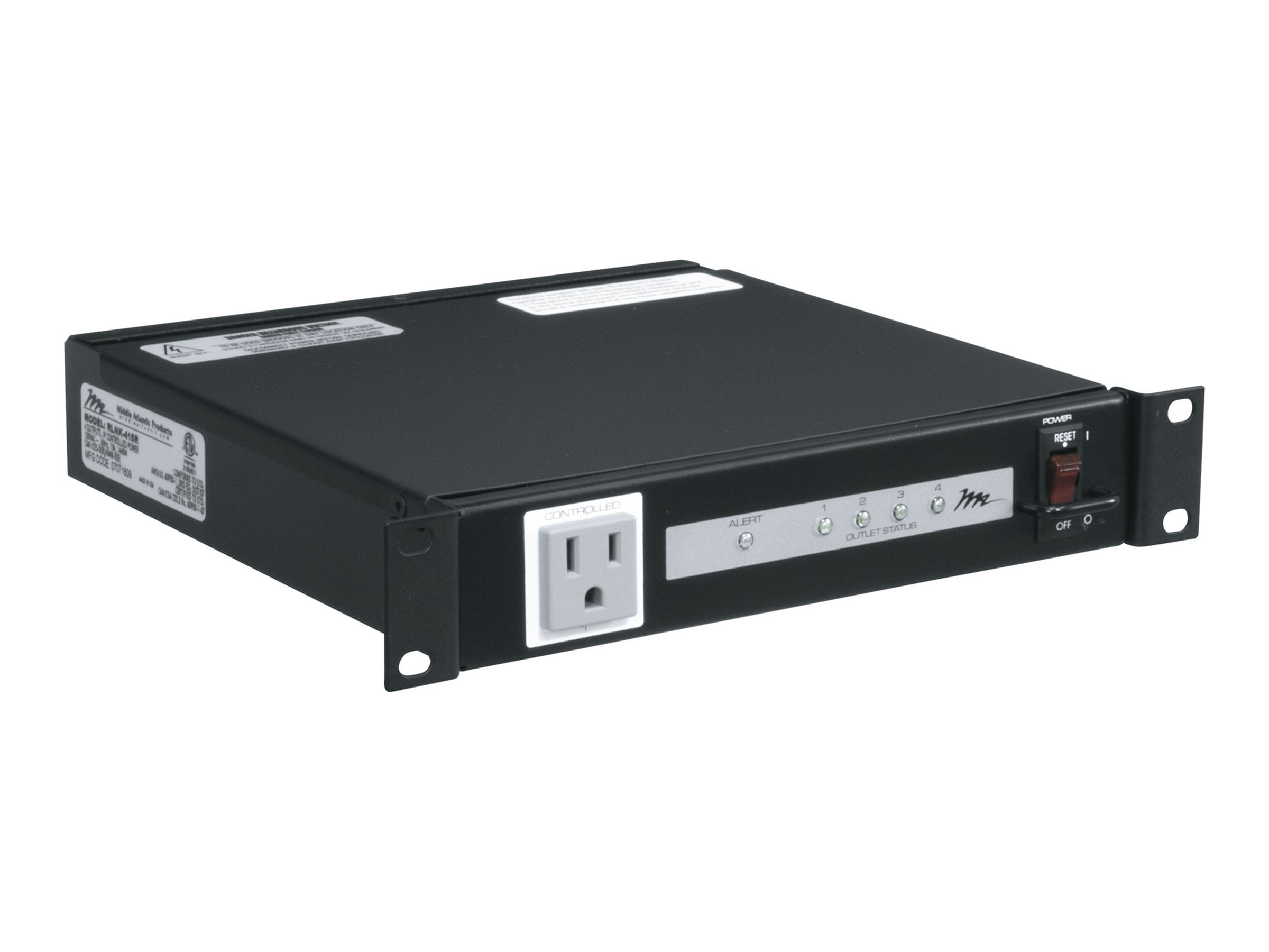 Middle Atlantic Select Series Power Distribution Unit with RackLink ...