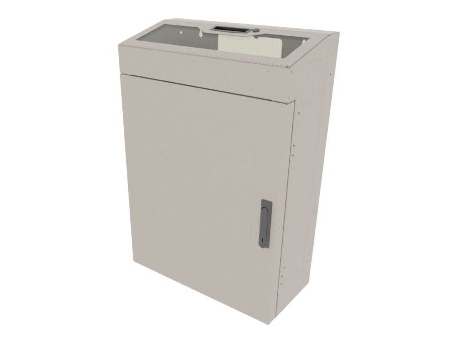 Middle Atlantic VWM Series VWM-PD-4-36K-PW - Rack cabinet - wall ...