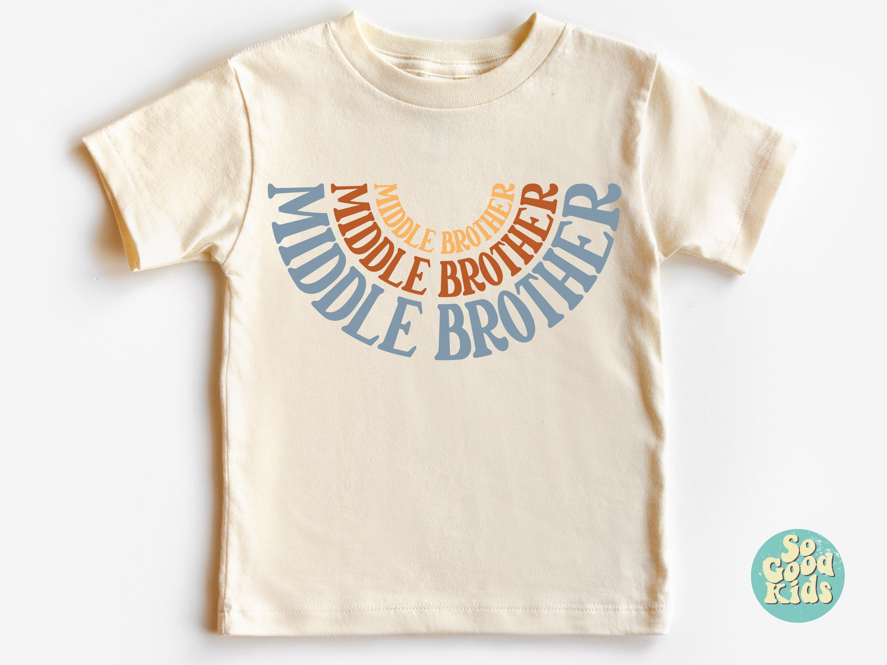 Middle Brother Shirt, Big Brother Shirt, Big Brother Gift, Little ...