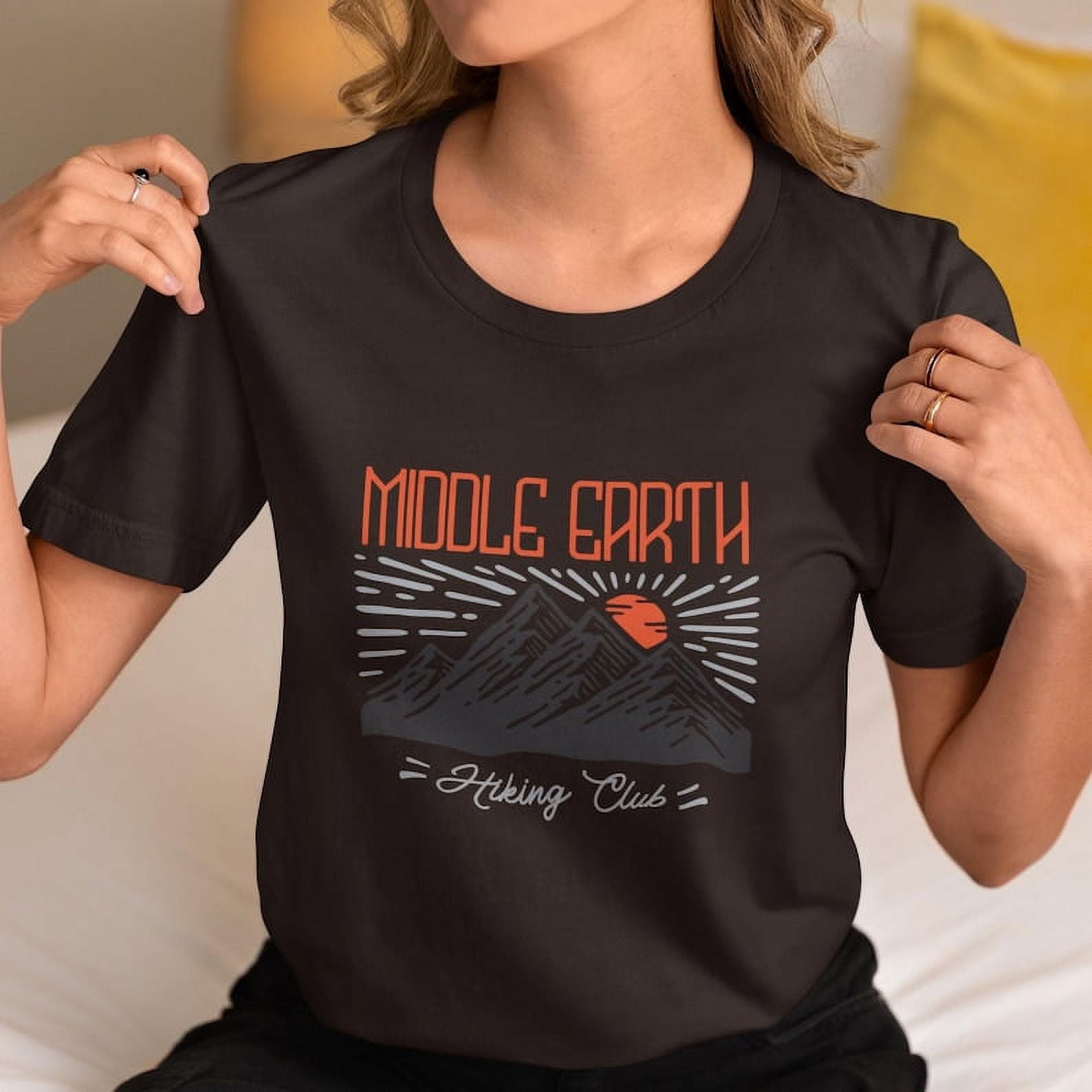 Middle Earth LOTR Shirt Hiking Club Shirt Hobbitcore Hobbit Shirt Gifts ...