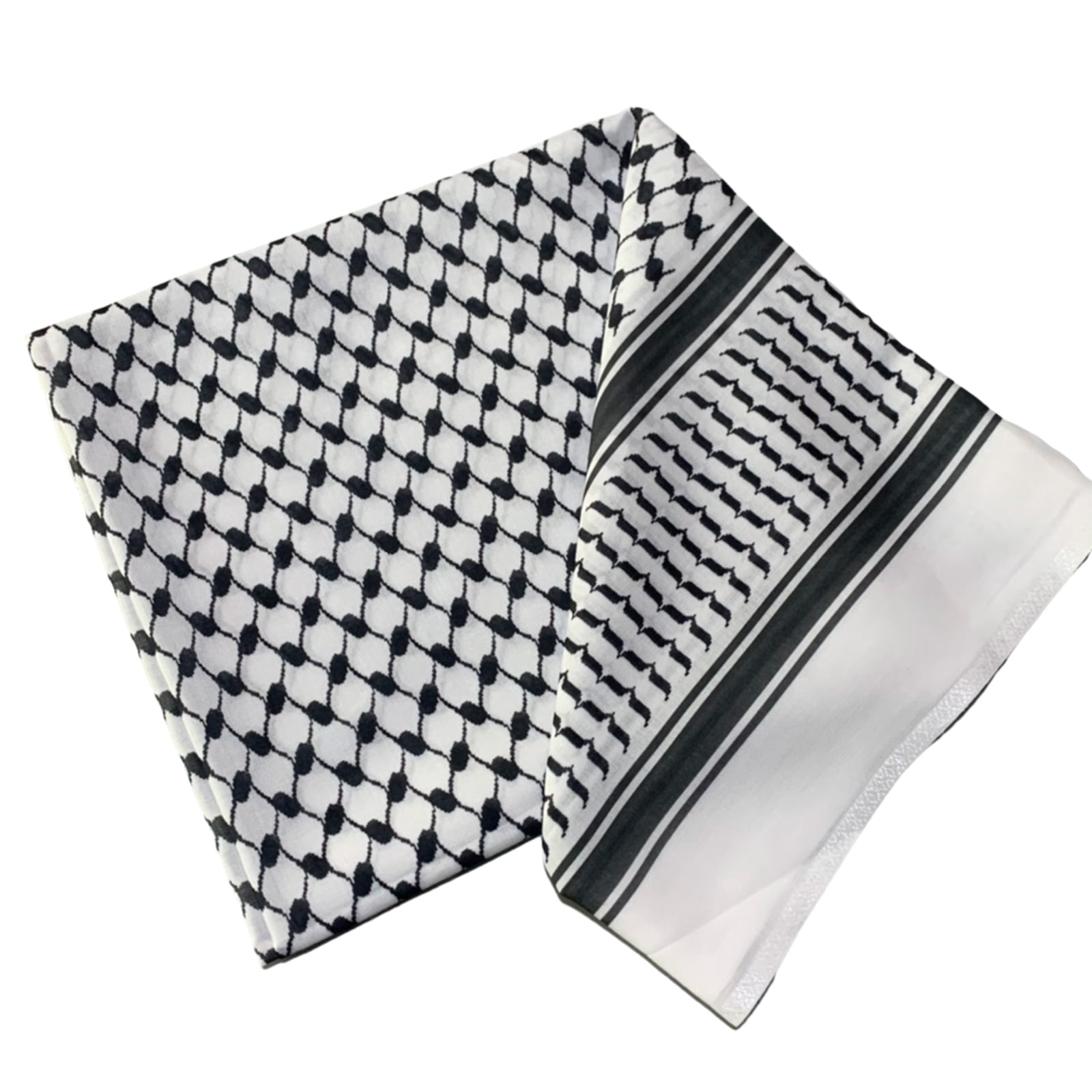 Middle Eastern Adult Shemagh Scarf Outdoor Arab Turban Multi Purpose ...