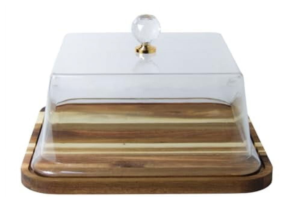 Middle Eastern Square Deluxe Acrylic Cake Box Dish Container See ...