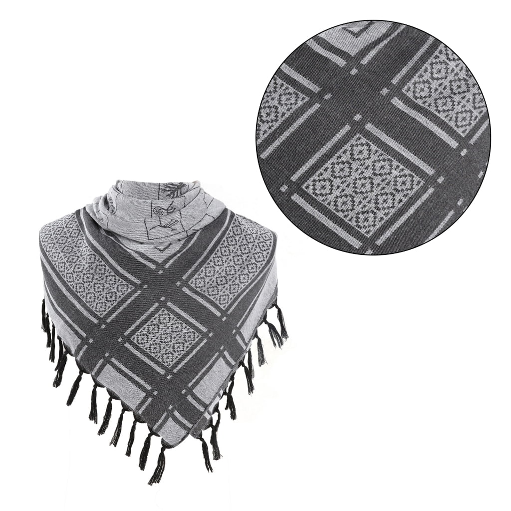 Middle Eastern Style Shemagh Arab Scarf Cycling Hiking Keffiyeh ...