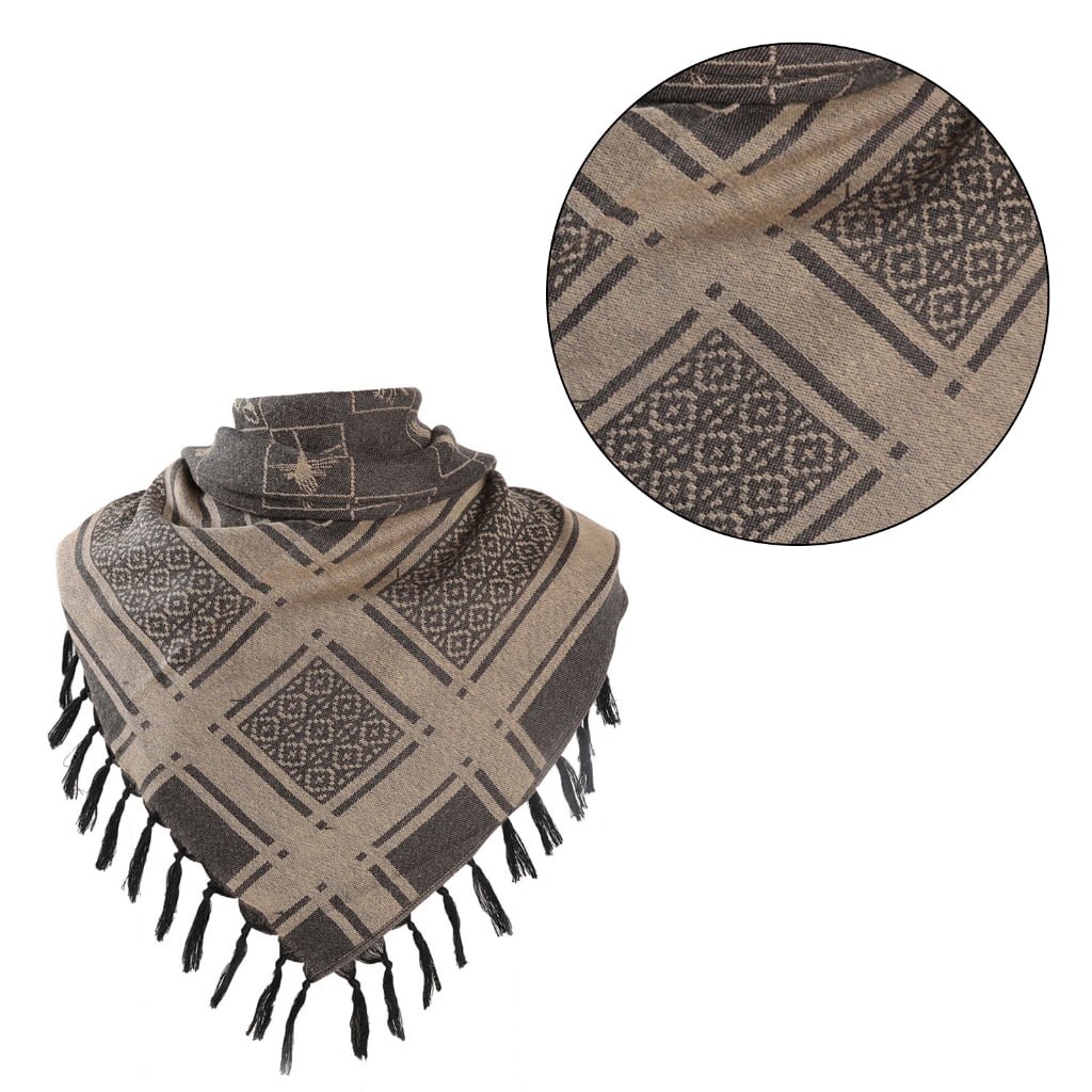 Middle Eastern Style Shemagh Arab Scarf Cycling Hiking Keffiyeh ...