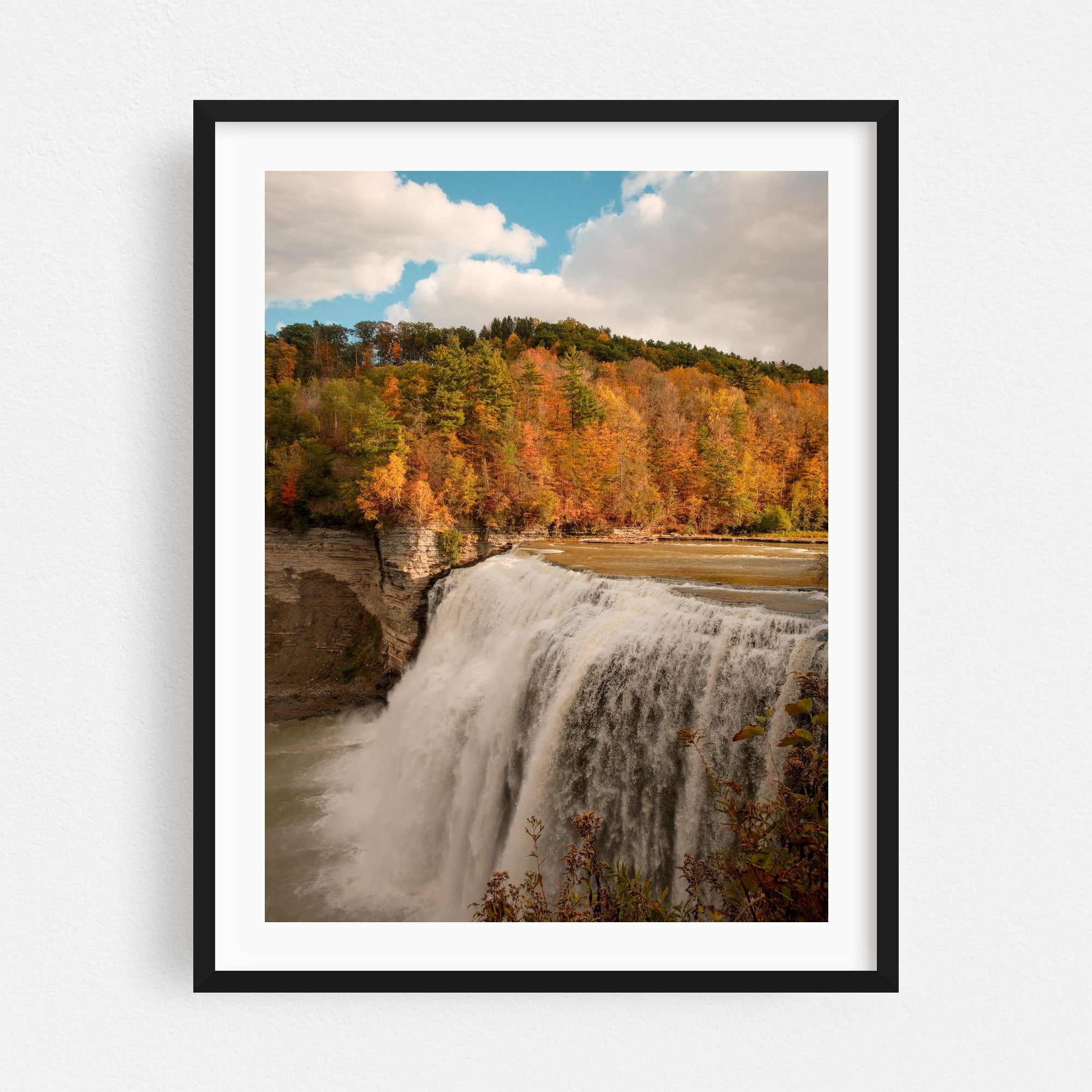 Middle Falls, Letchworth State Park 02 - New York Photography Waterfall ...