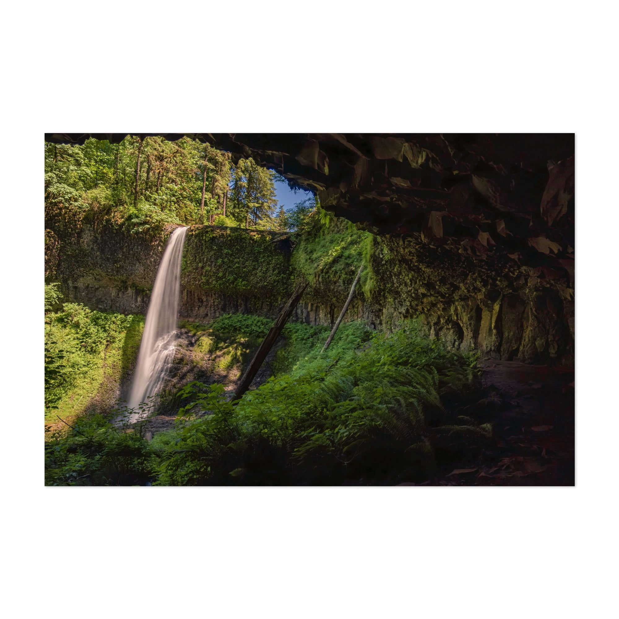 Middle Falls at Silver Falls Park - Oregon Photography Waterfall Nature ...