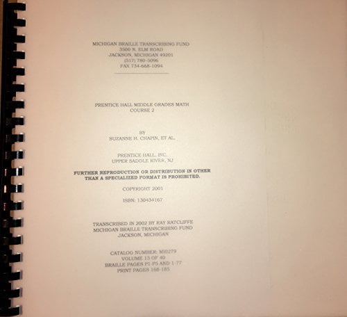 Pre-Owned Middle Grades Math Student Ediiton Course 2 2001c (Hardcover ...