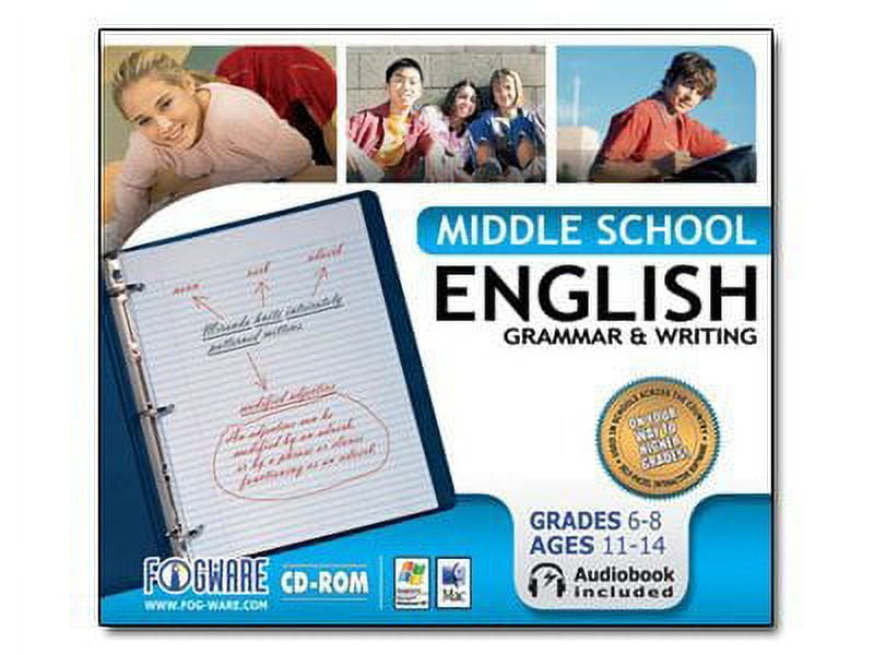 Middle School English: Grammar & Writing - Box pack - 1 user - CD ...