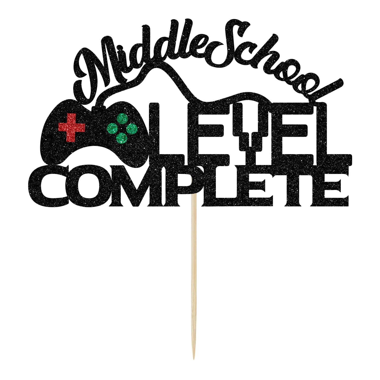 Middle School Level Complete Cake Topper AIS1 - Congrats Middle School ...