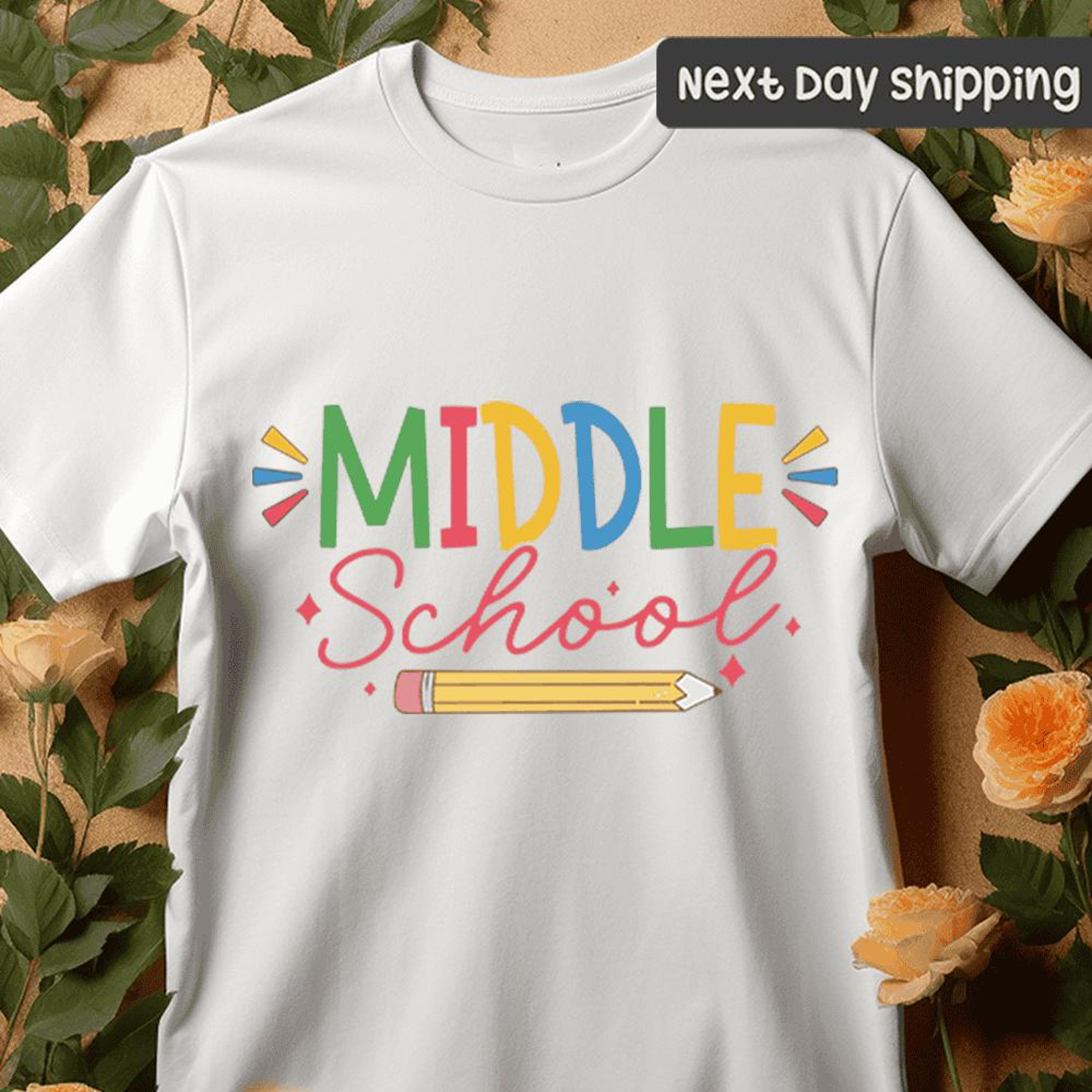 Middle School Shirt, Hello Middle School Shirt, Elementary School ...