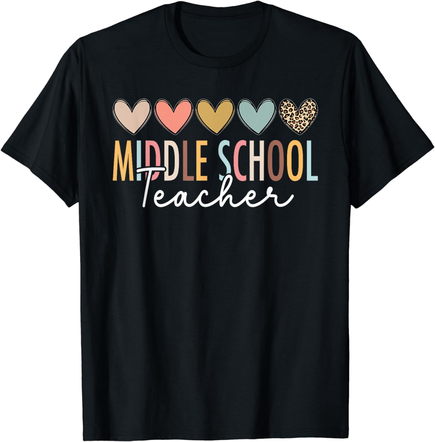 Middle School Teacher First Day of School Back To School T-Shirt ...
