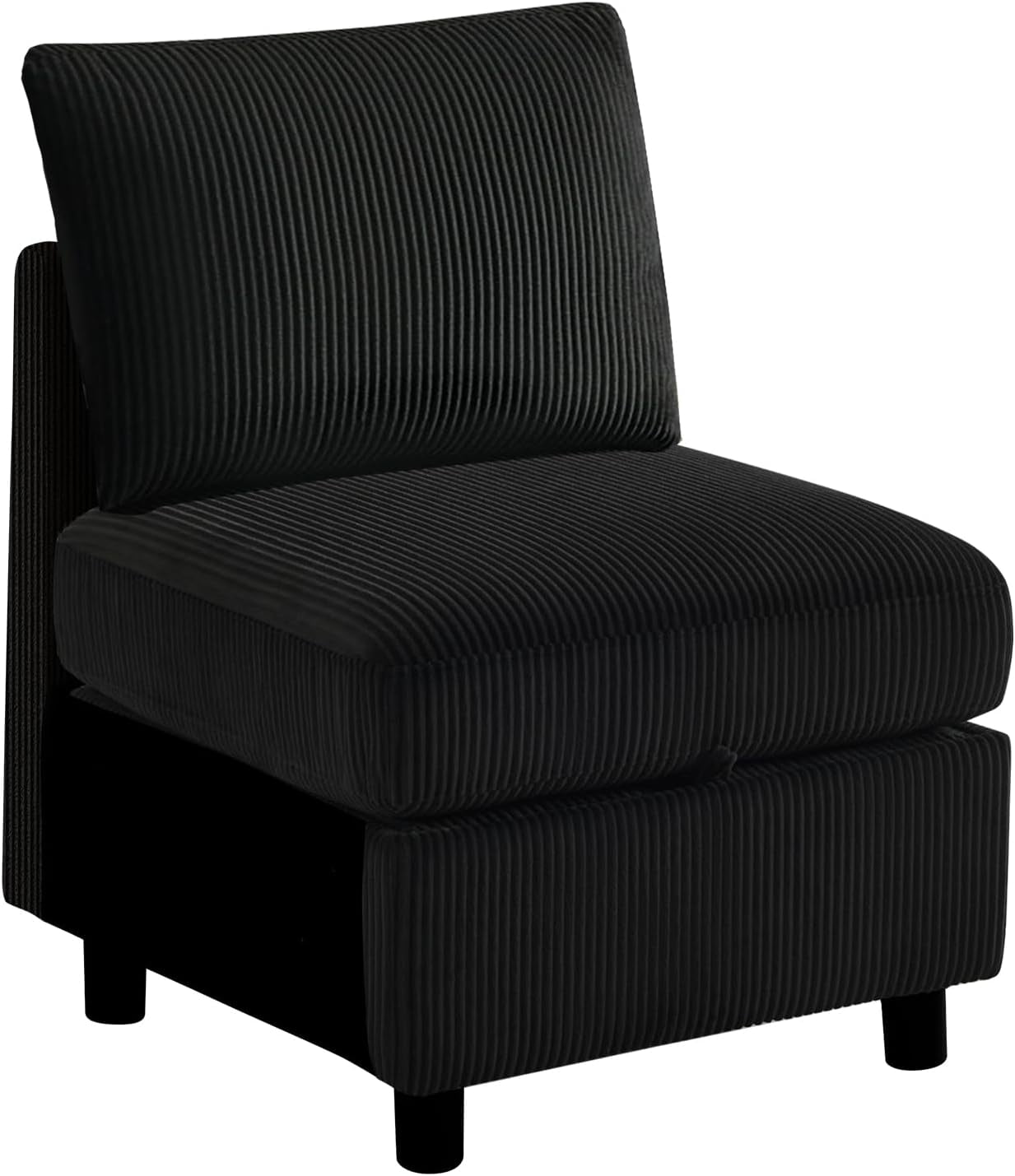 Middle Seat Module for Modular Sectional Couch Sofa, Living Room Accent ...