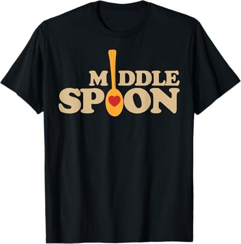 Middle Spoon Throuple Relationship Polyamory Couples T-Shirt - Walmart.com