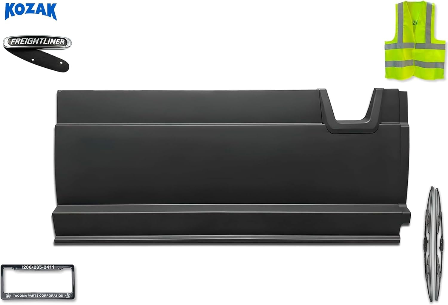 Middle Step Fairing Panel w/tank Opening Right Passenger Freightliner ...