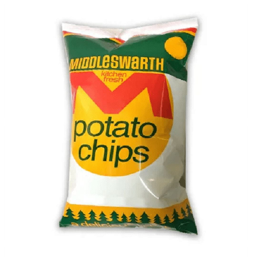 Middleswarth Kitchen Fresh Original Potato Chips, Single Serve, 12-Pack ...