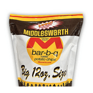 Middleswarth Kitchen Fresh Potato Chips Bar-B-Q Flavored The Weekender ...