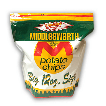 Middleswarth Kitchen Fresh Potato Chips Bar-B-Q Flavored The Weekender ...