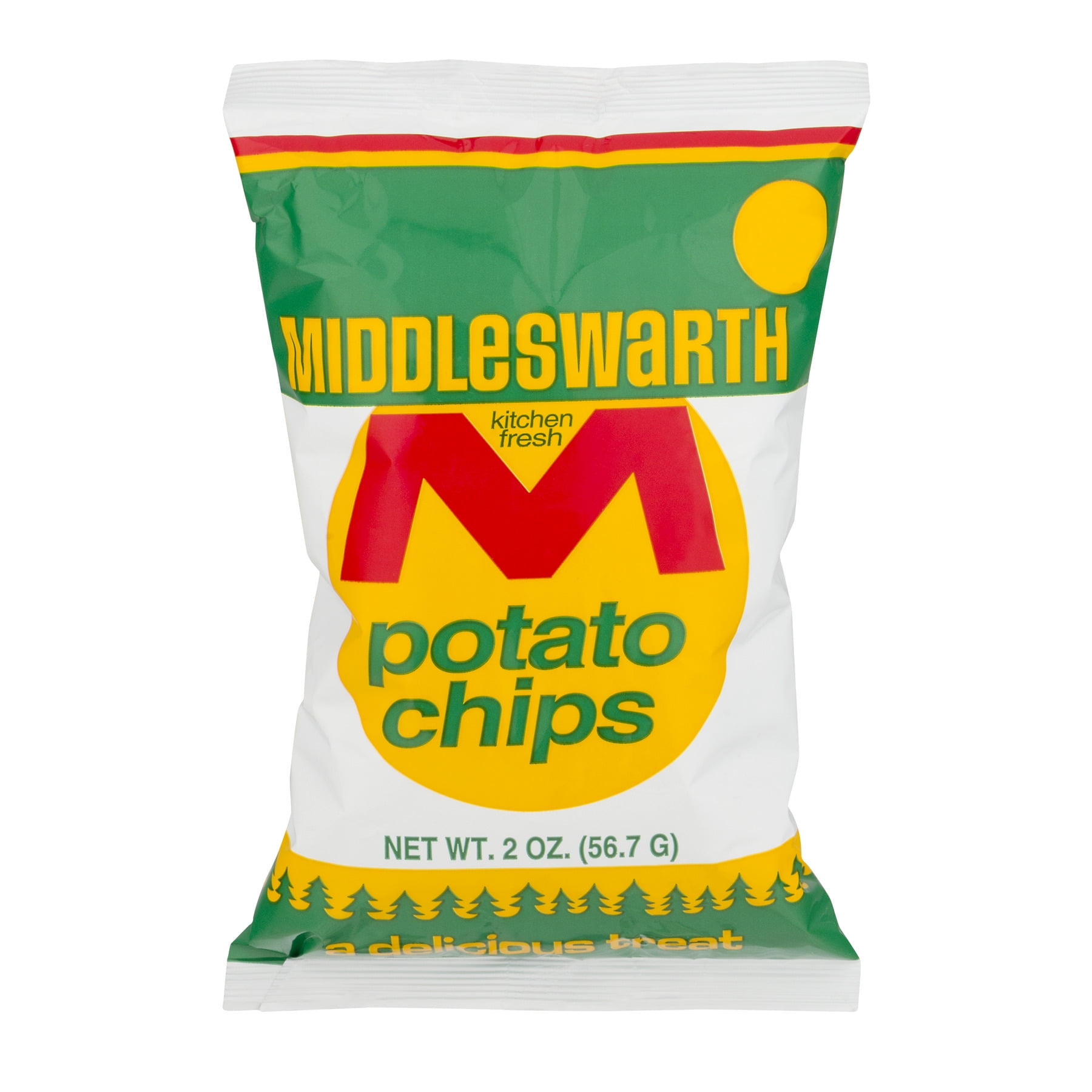 Middleswarth Potato Chips, 2 Oz. - Walmart.com