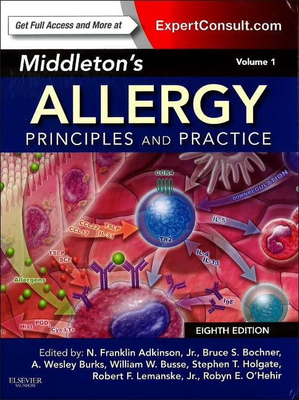 Middleton's Allergy 2-Volume Set: Principles and Practice (Expert ...