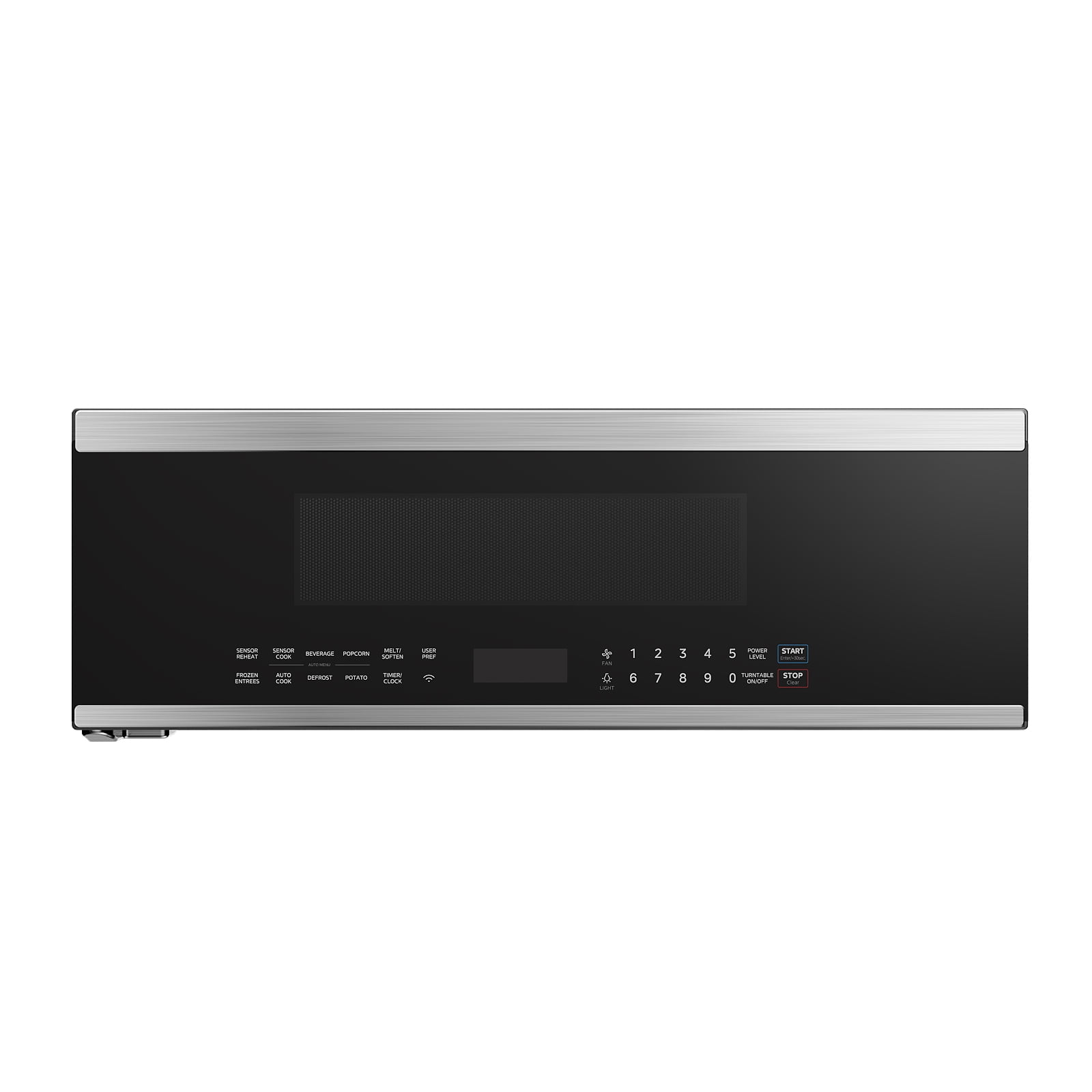 Midea 1.2 Cu. Ft. 30in Slim Over-the-Range Microwave with Sensor ...