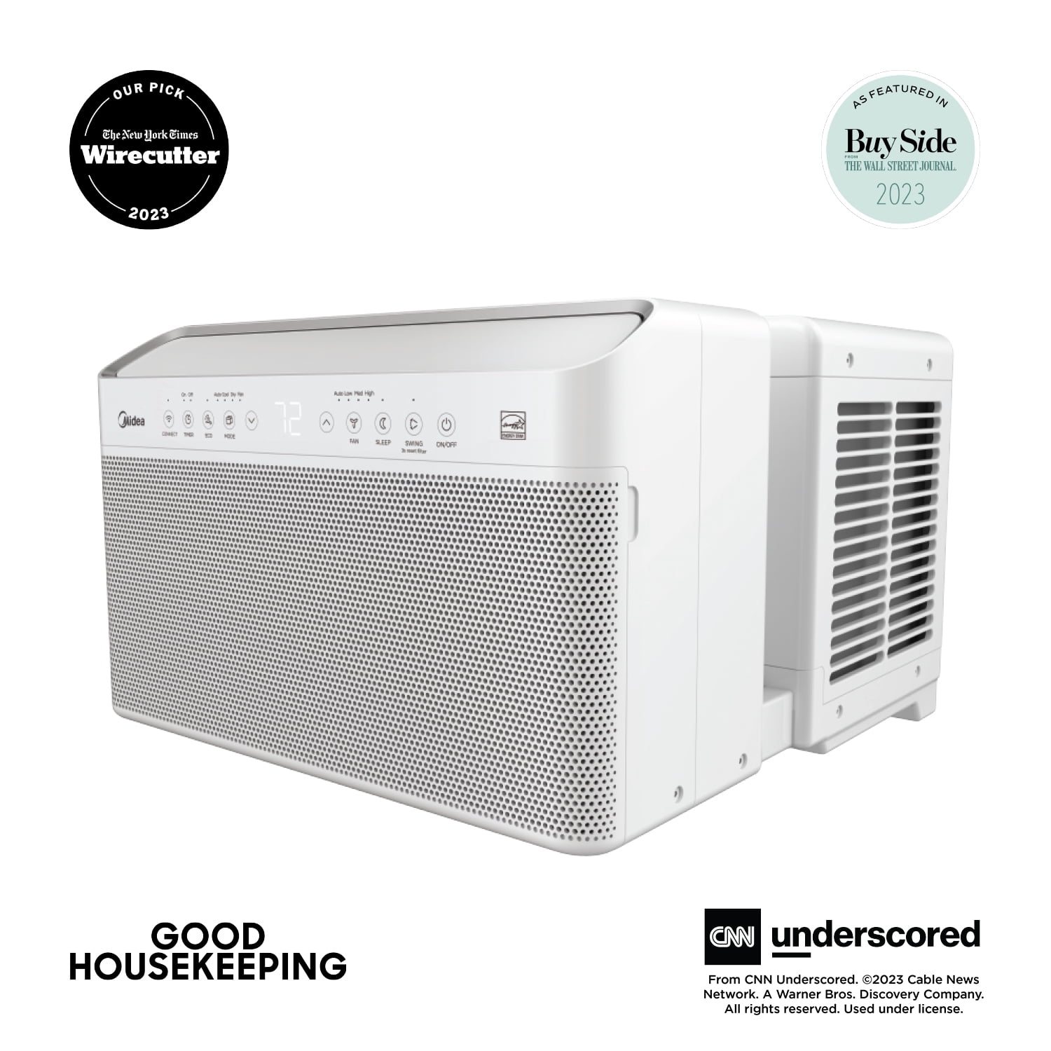 Midea 12 000 Btu Smart Inverter U Shaped Window Air Conditioner 35