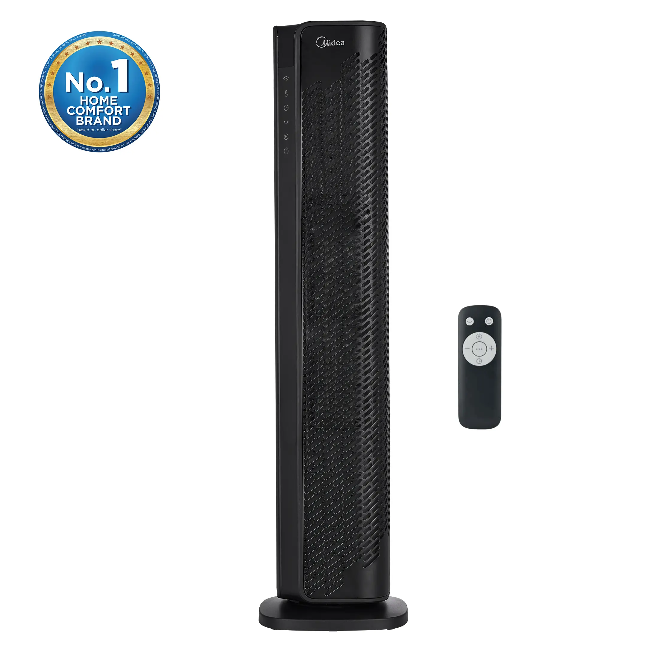 Midea 1500W 30" Smart Tower Space Heater with Wi-Fi App and Voice ...