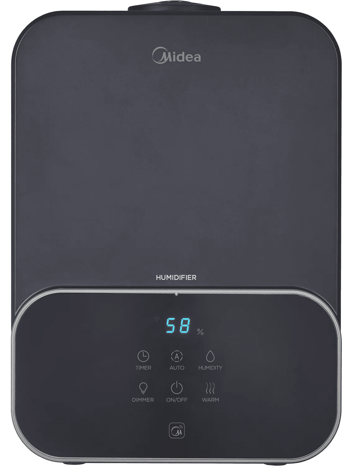 Midea Smart Digital Touch Panel 1.6 Gallon Warm and Cool Mist ...