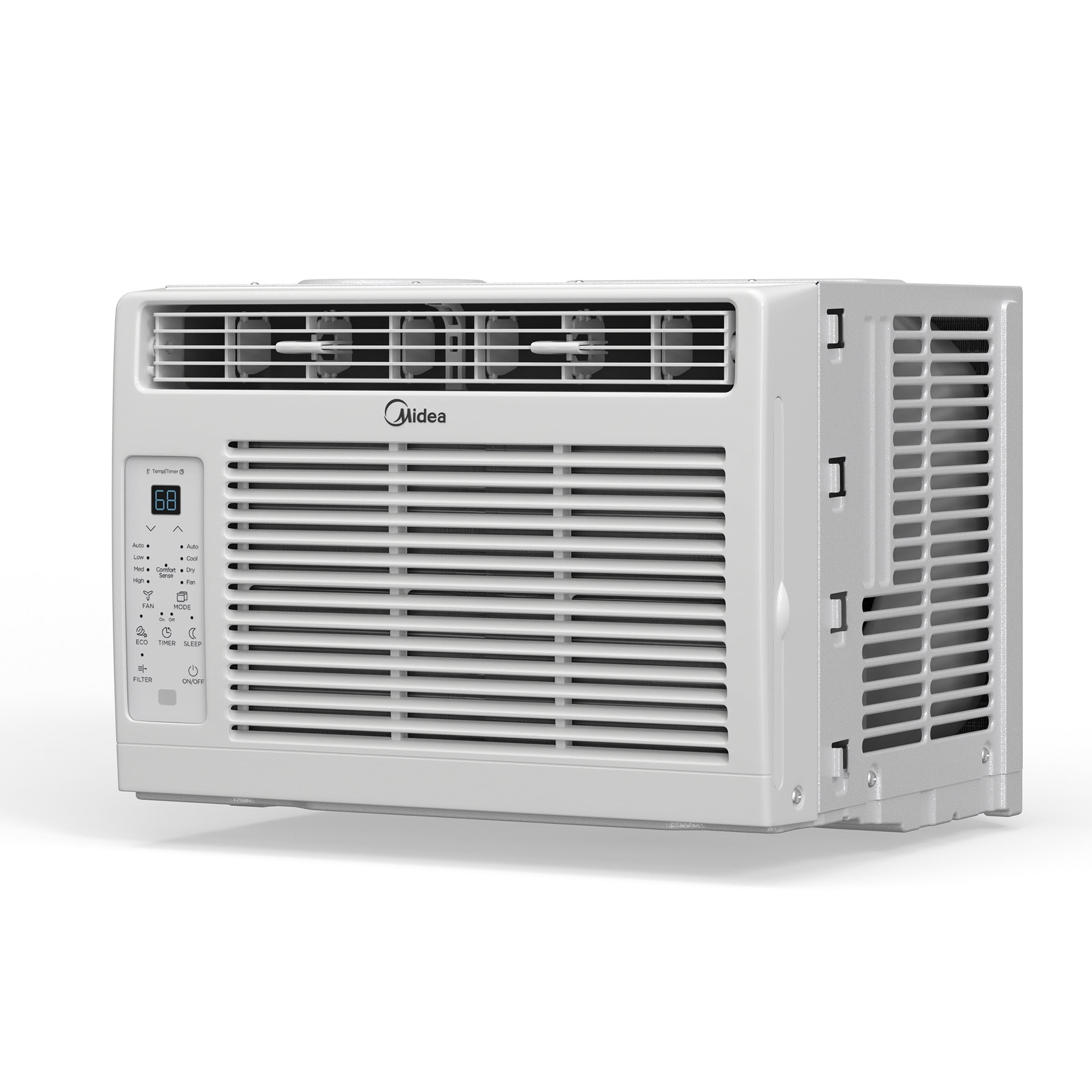 Midea 5,000 BTU Window Air Conditioner, 150 Sq. Ft., White, New ...