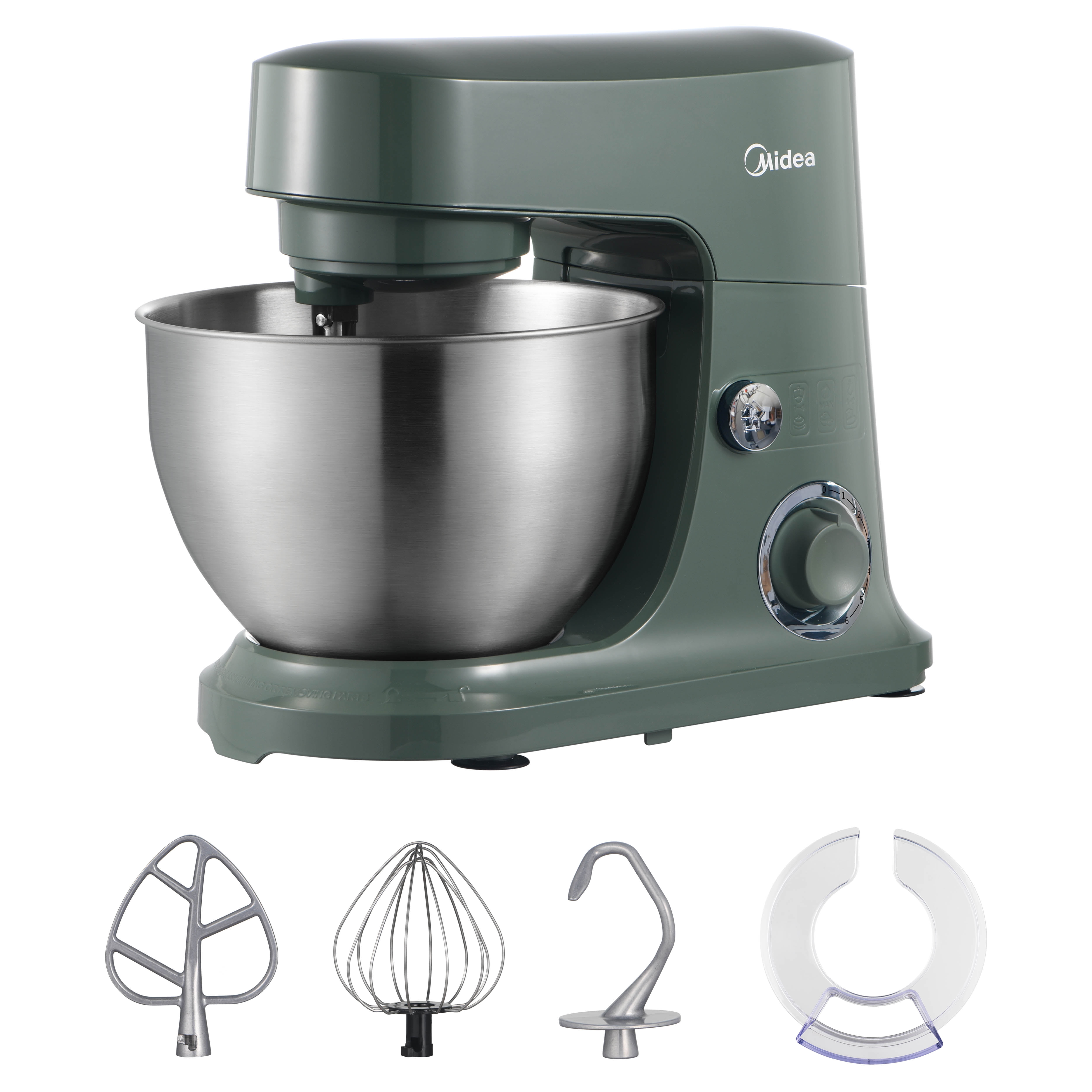Free Shipping! Midea 5-Quart 300W Tilt-Head Stand Mixer with ...