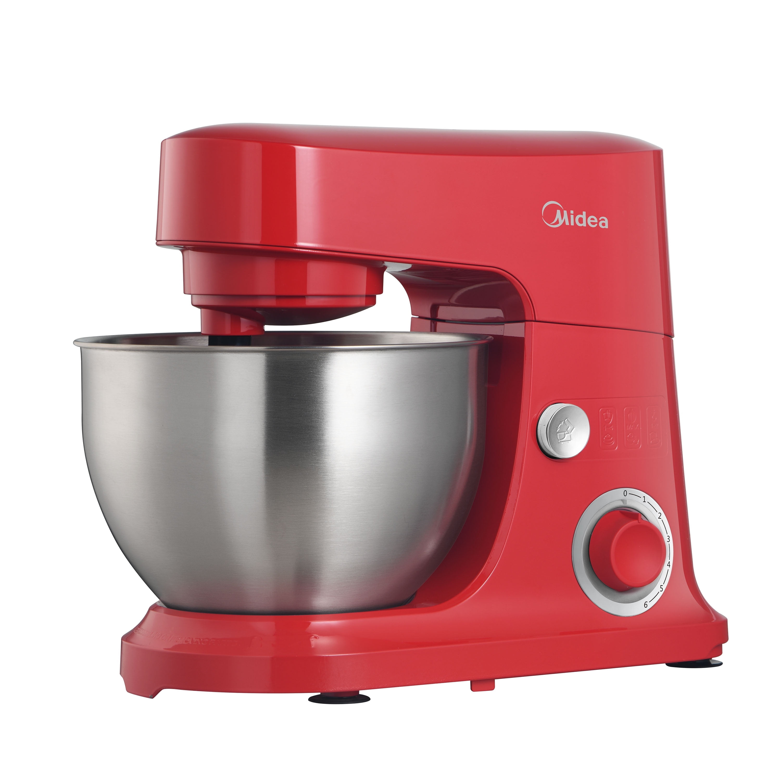 Midea 5-Quart 300-Watt Tilt-Head Stand Mixer, Red - Walmart.com